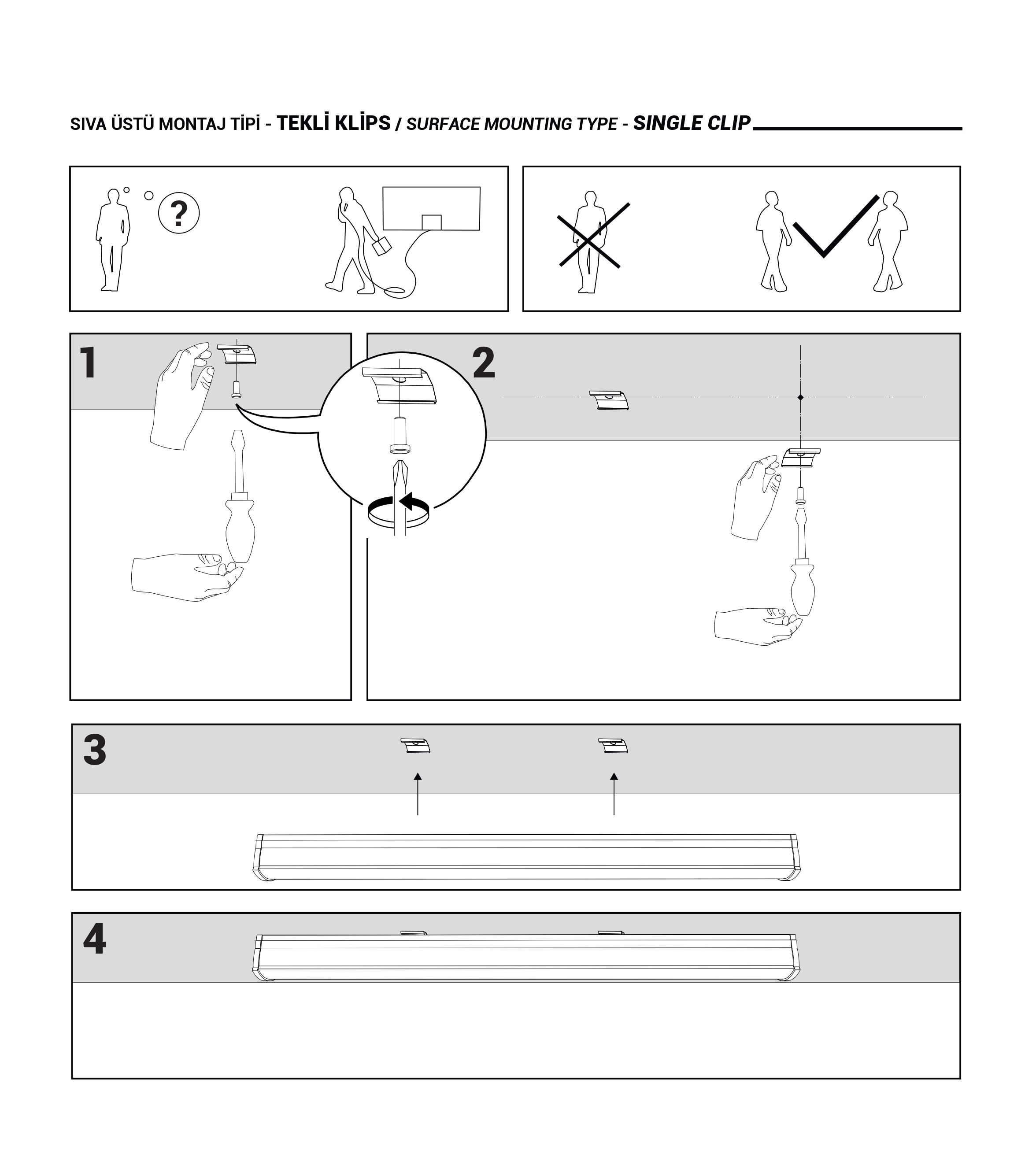Cata Mutfak Tezgah Aydınlatması-raf Aydınlatması Armatür 90cm Led Anahtarlı Set- Beyaz Fiyatı ...