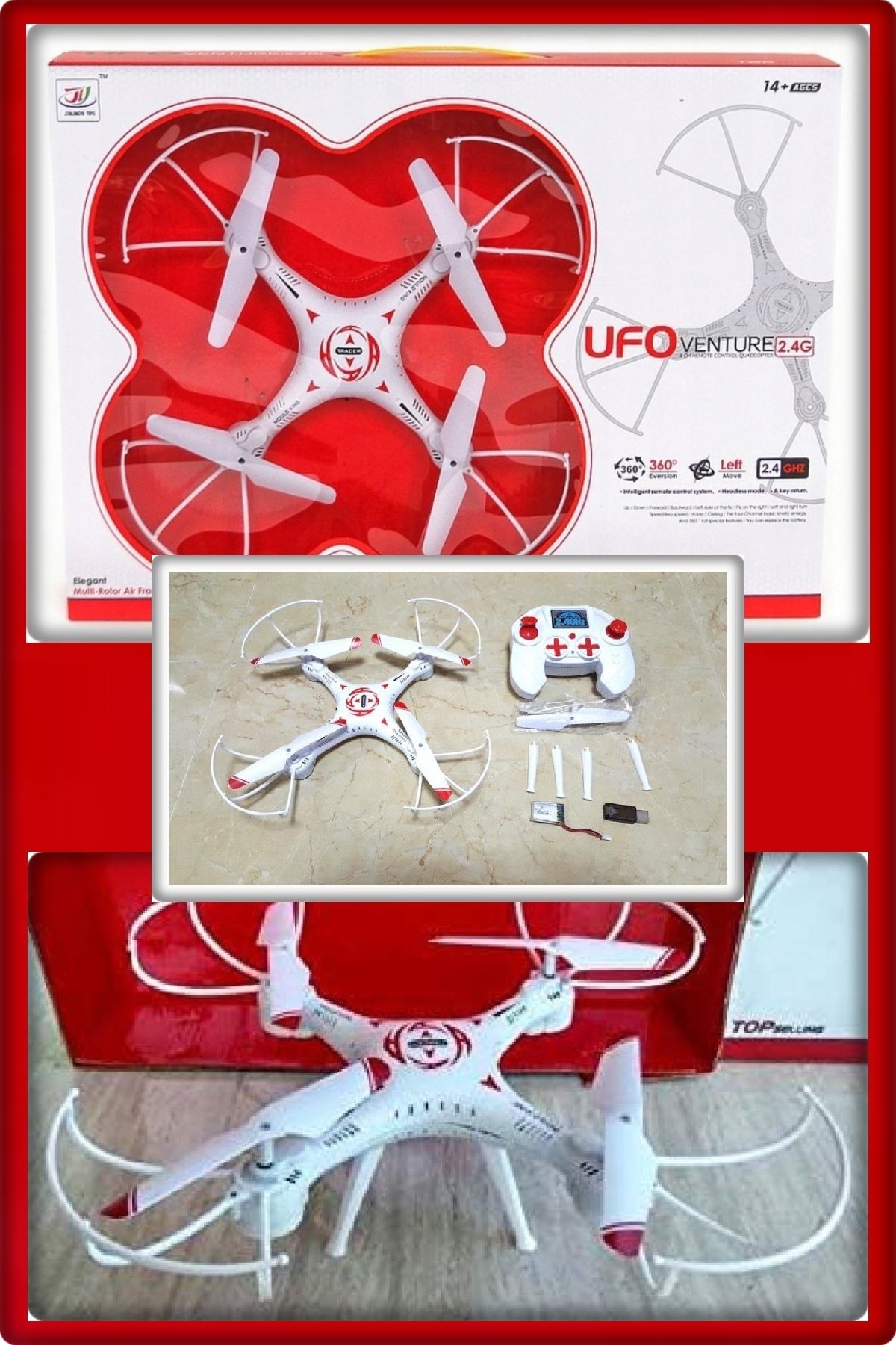 Toyspark Dron Ufo Venture Dron 2.4 G - Fiyatı, Yorumları