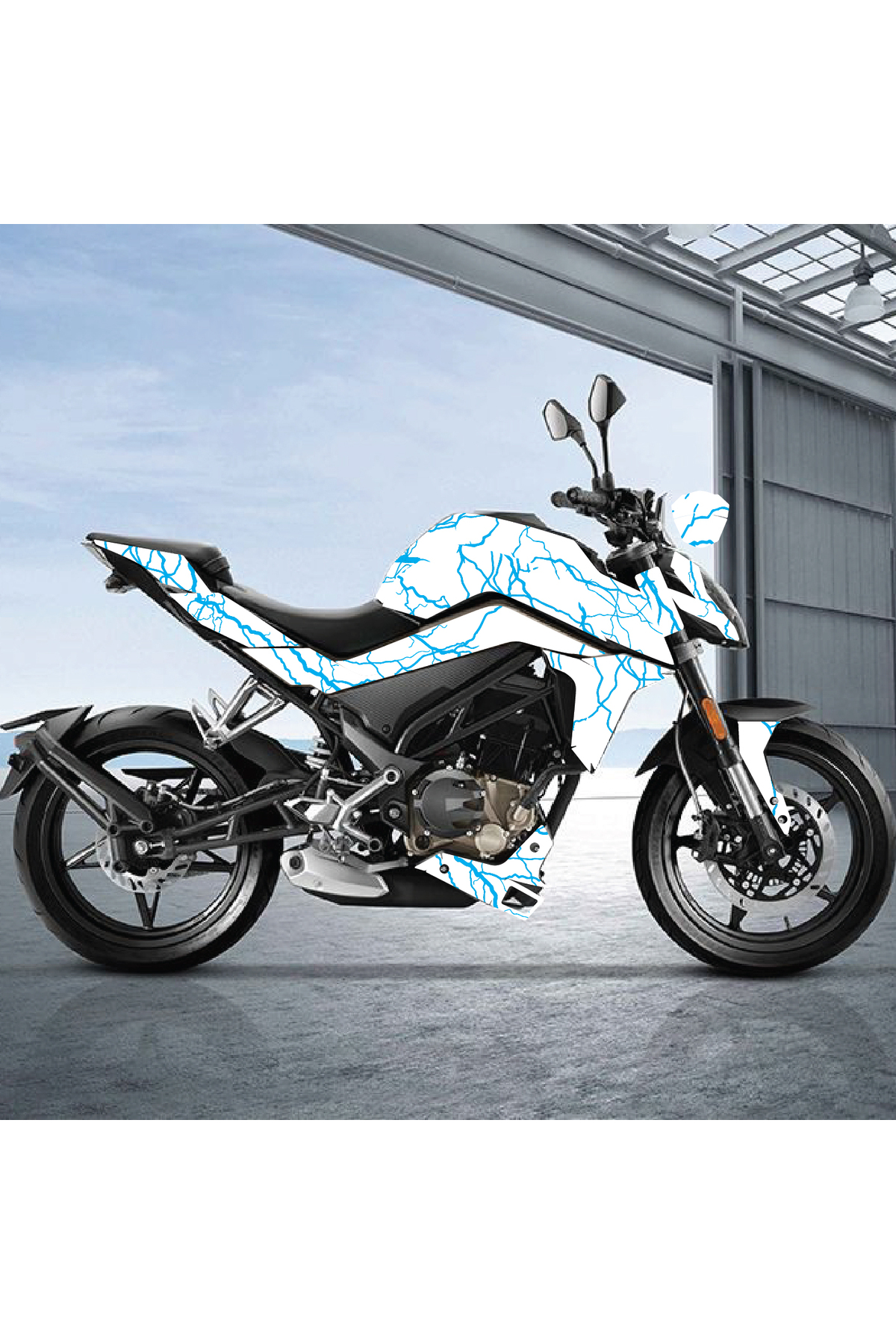 Run Grafik Shop CFMOTO NK250 Uyumlu FLASH DESİNG FULL BODY KİT STİCKER ...