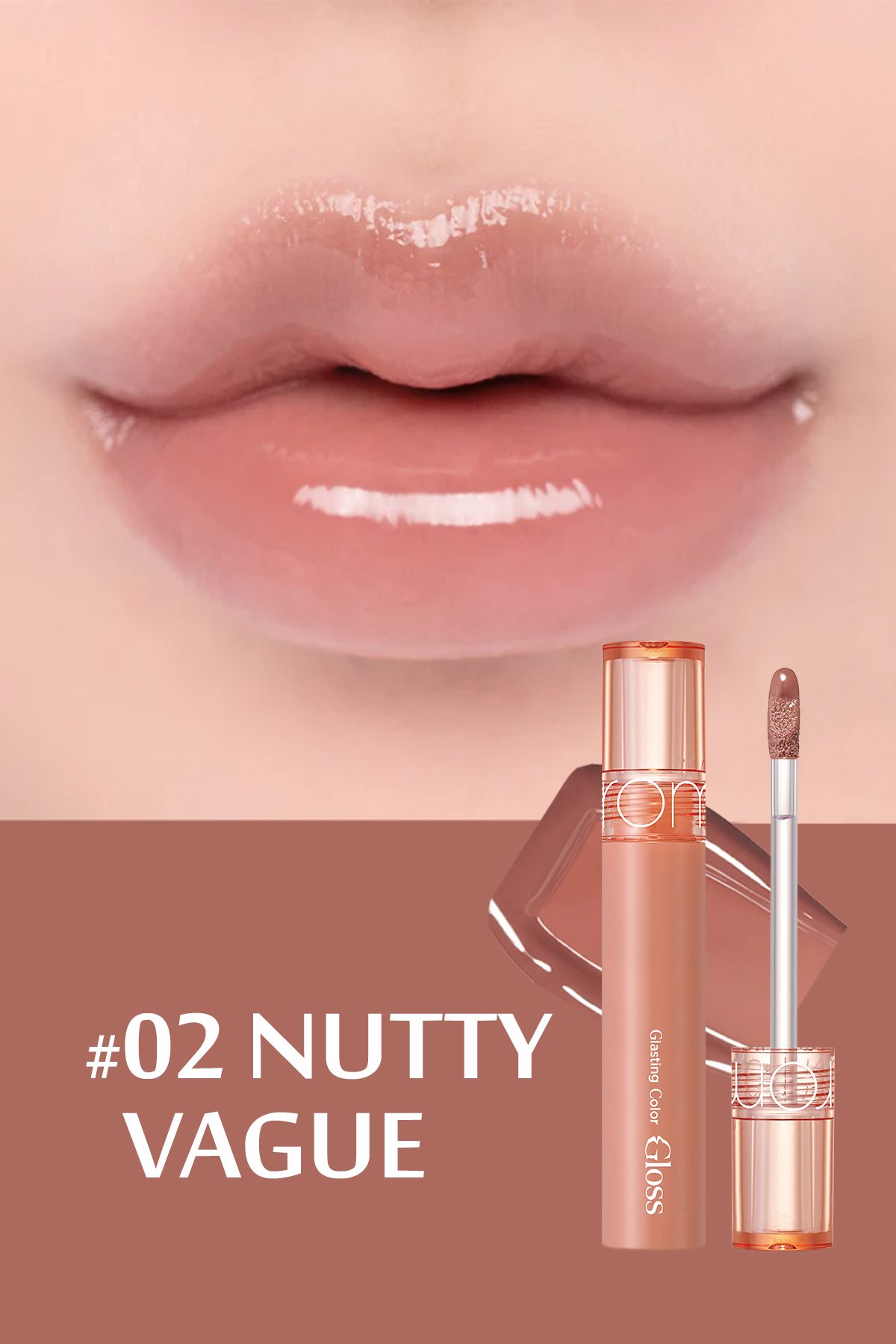 Romand Vegan Dolgun Görünüm Sağlayan Glasting Color Dudak Parlatıcısı ...