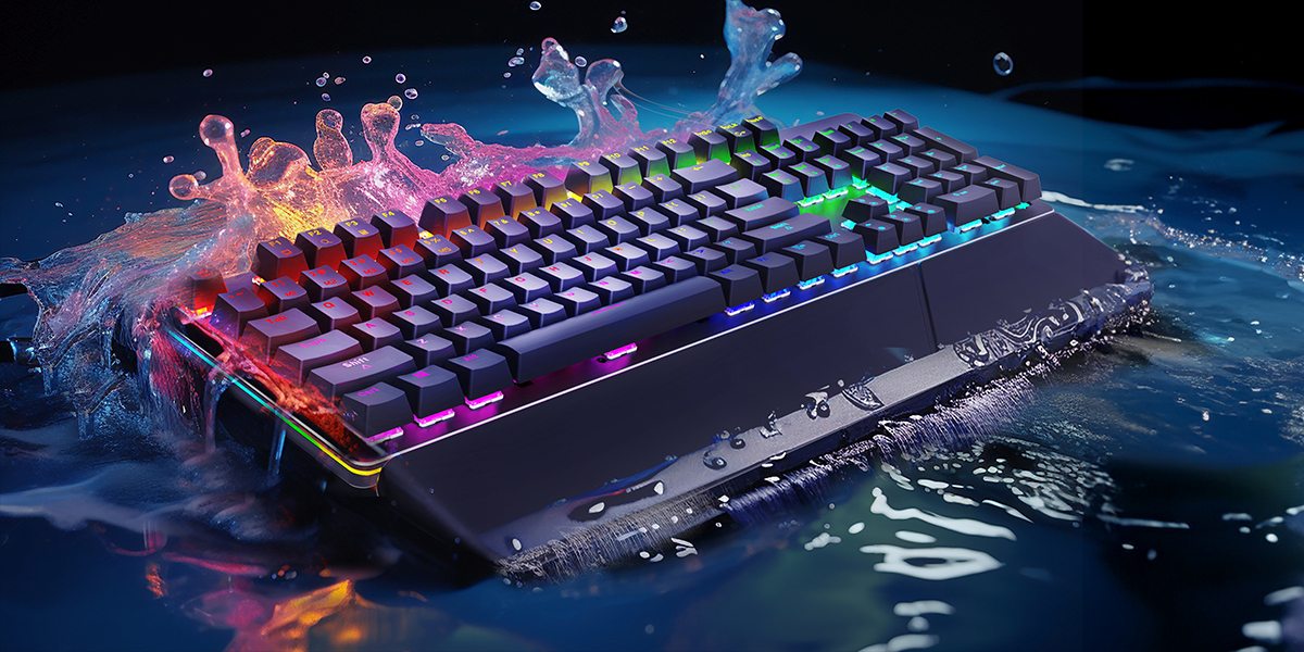 Gamepower Calypso V2 RGB Optik Su ve Toza Dayanıklı Mekanik Blue Switch USB DIY Gaming Klavye ...