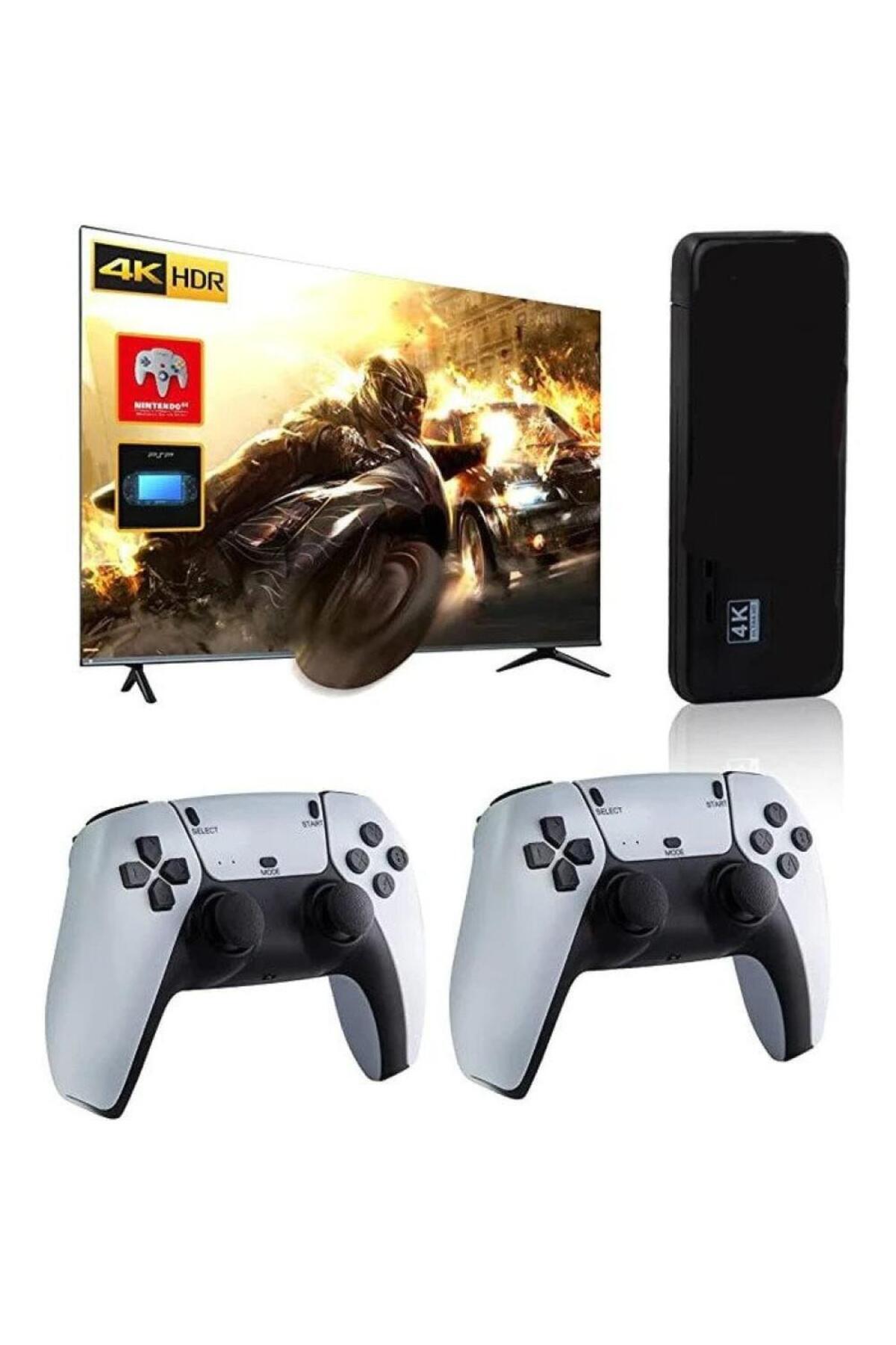 STARX 4K Game Stick Retro TV Atari Kablosuz 2 Kollu 20000 Oyunlu Fiyatı ...