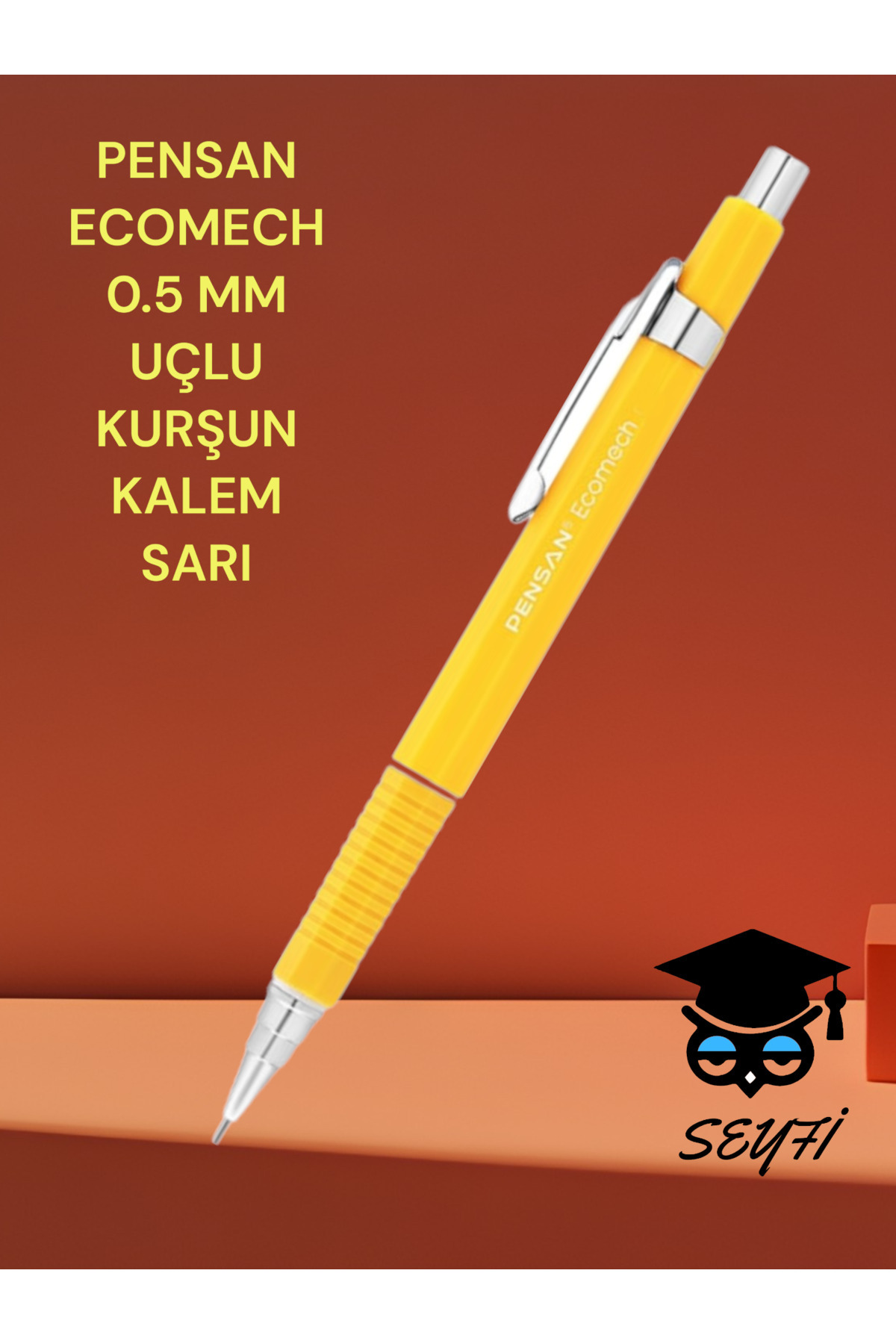 SEYFİKİRTASİYE PENSAN ECOMECH 0.5 MM UÇLU KURŞUN KALEM VERSATİL KALEM ...