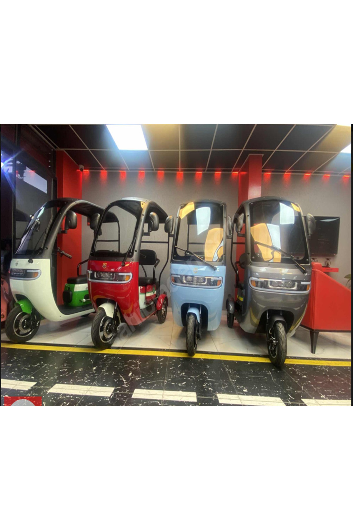 jpn JAPON MOTOR JP6000 3 TEKERLİ KABİNLİ ELEKTRİKLİ MOTOSİKLET - Fiyatı ...