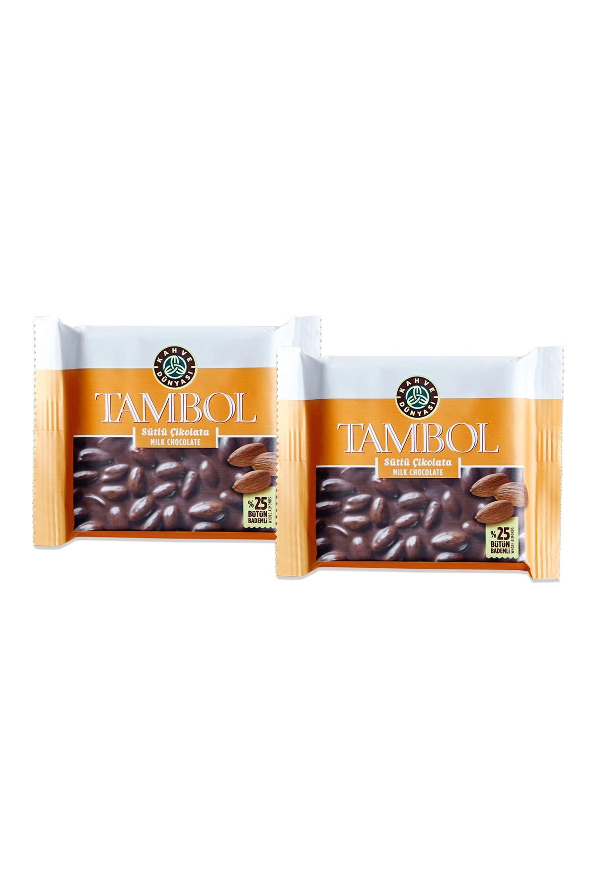 Kahve Dünyası Tambol Sütlü Çikolata77 gr x 2 Adet - Fiyatı, Yorumları