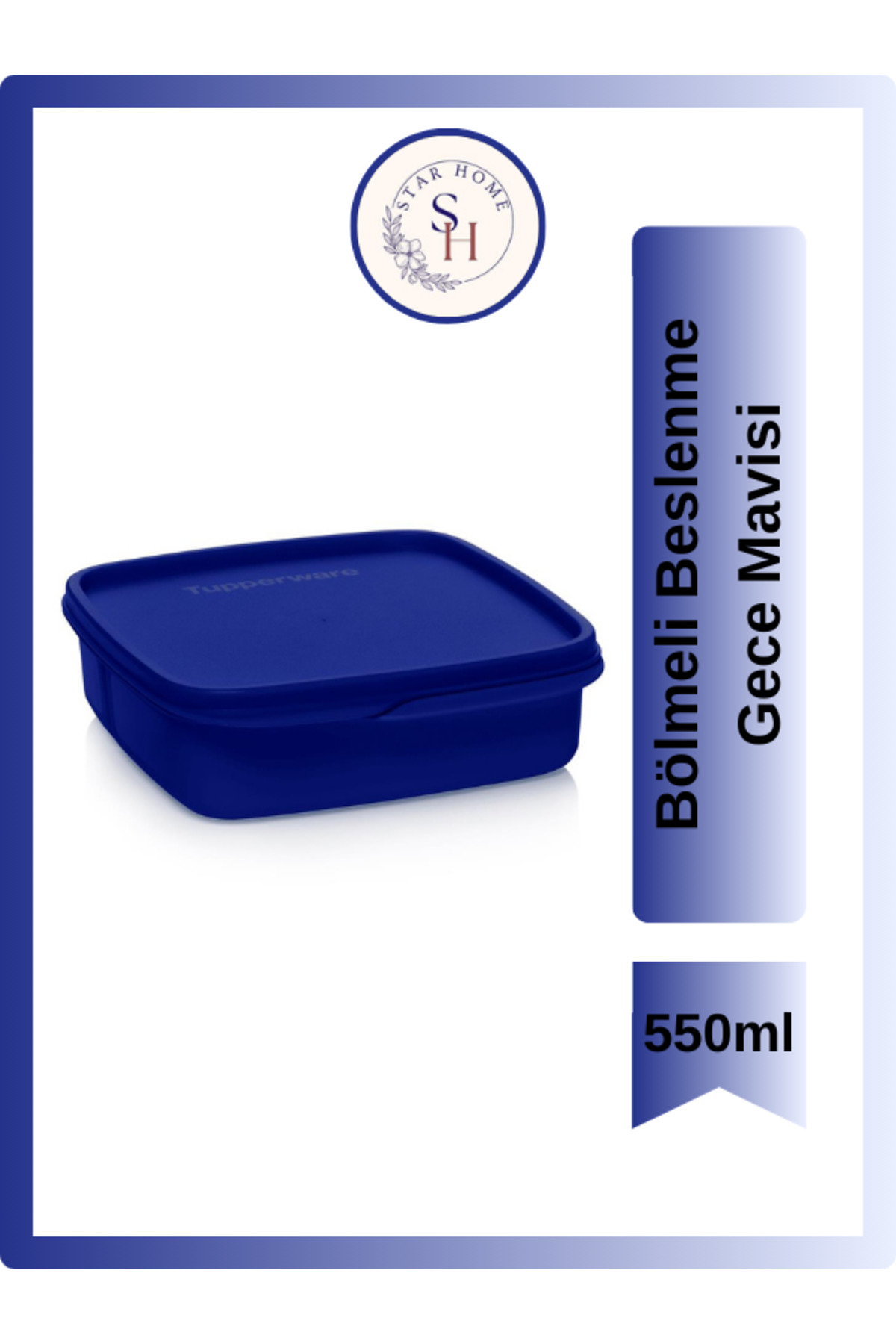 Tupperware Bölmeli Beslenme Gece Mavisi 550ml Fiyatı, Yorumları - Trendyol