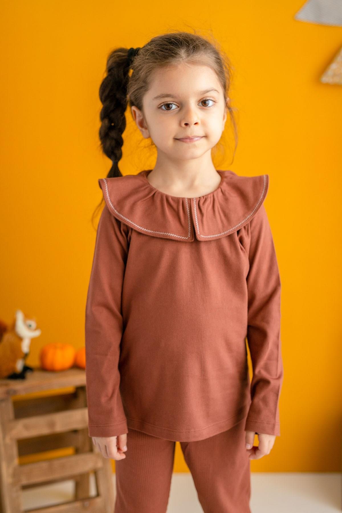 Zeyland Kız Çocuk Yaka Detaylı Bluz (2-7yaş) Fiyatı, Yorumları - Trendyol