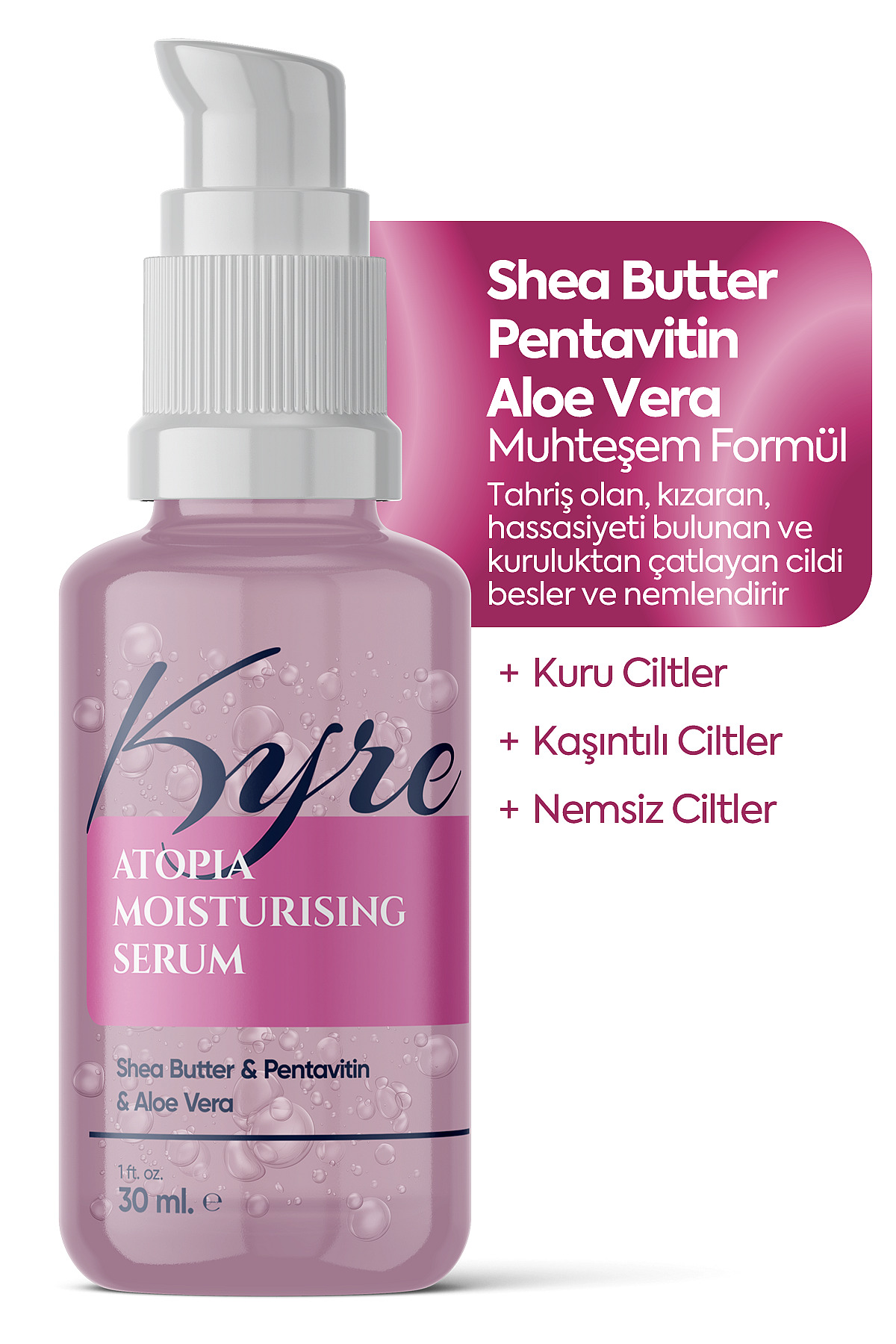 Kyre Yoğun Nemlendirici Serum - Shea Butter & Pentavitin ve Aloe Vera ...