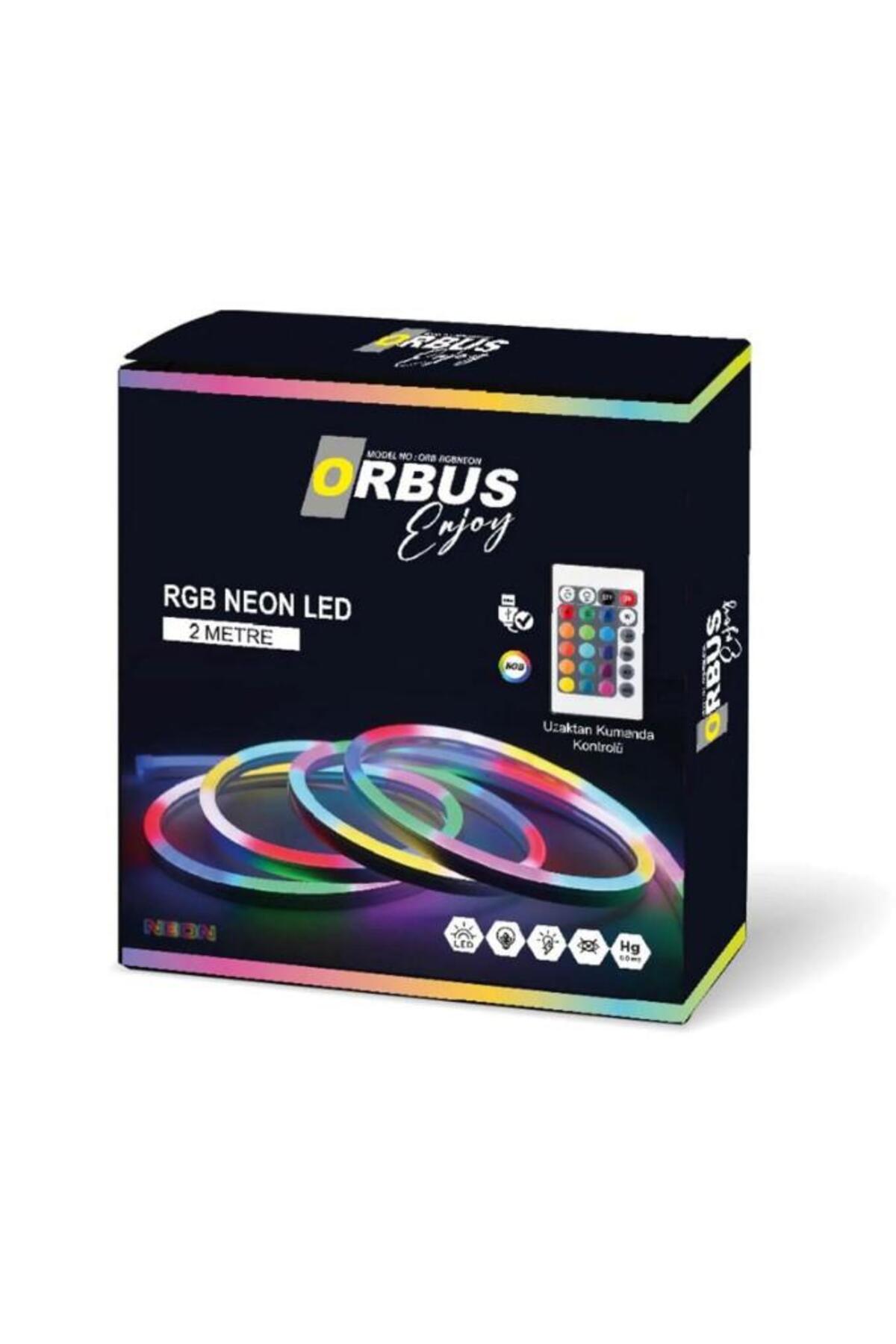 ORBUS ORB-RGBNEON Kumandalı RGB Neon Led 2m. - Fiyatı, Yorumları