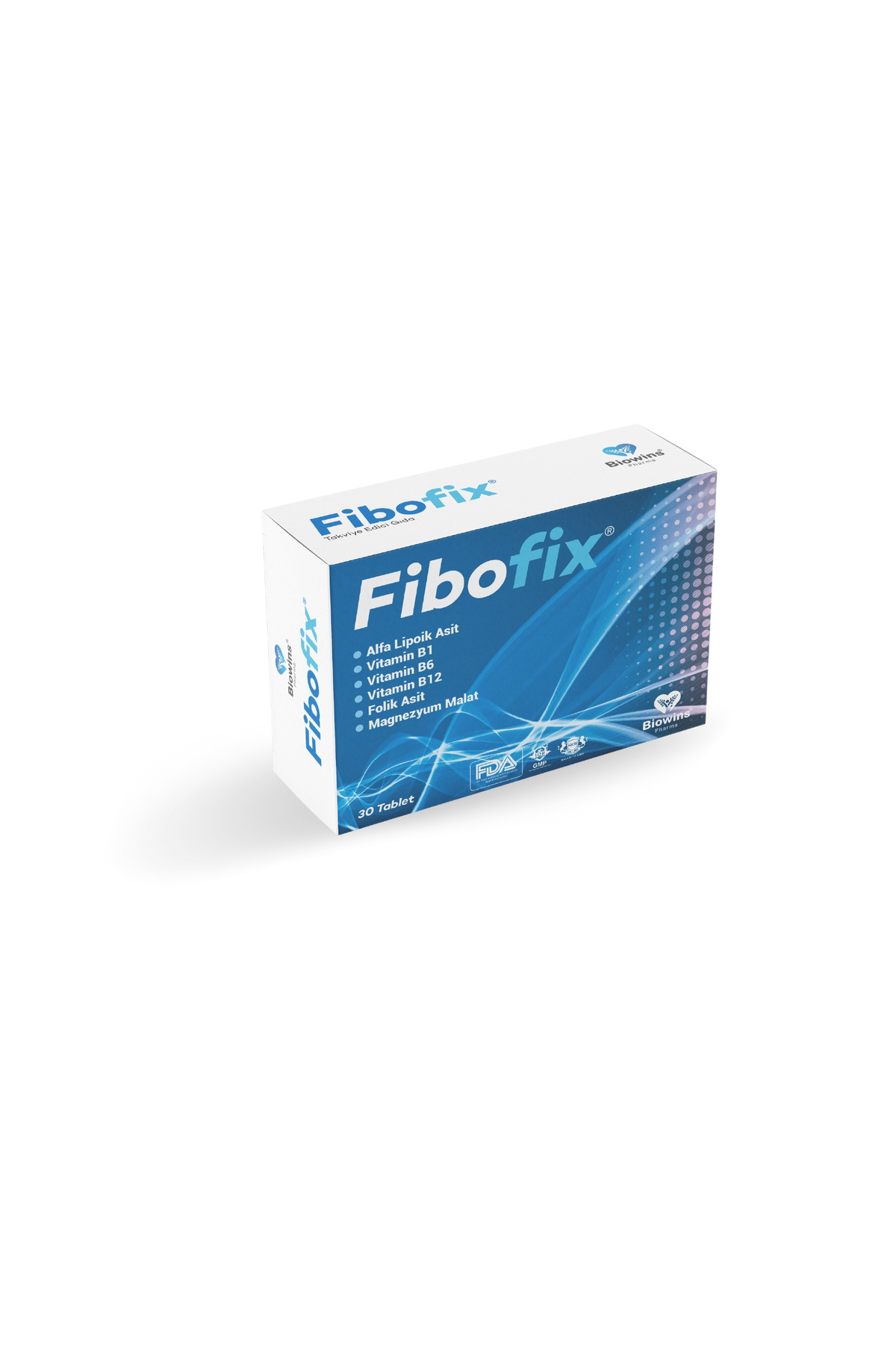 Biowins Pharma Fibofix Alfa Lipoik Asit, Vitamin B1,b6,b12, Mg Ve Folik ...