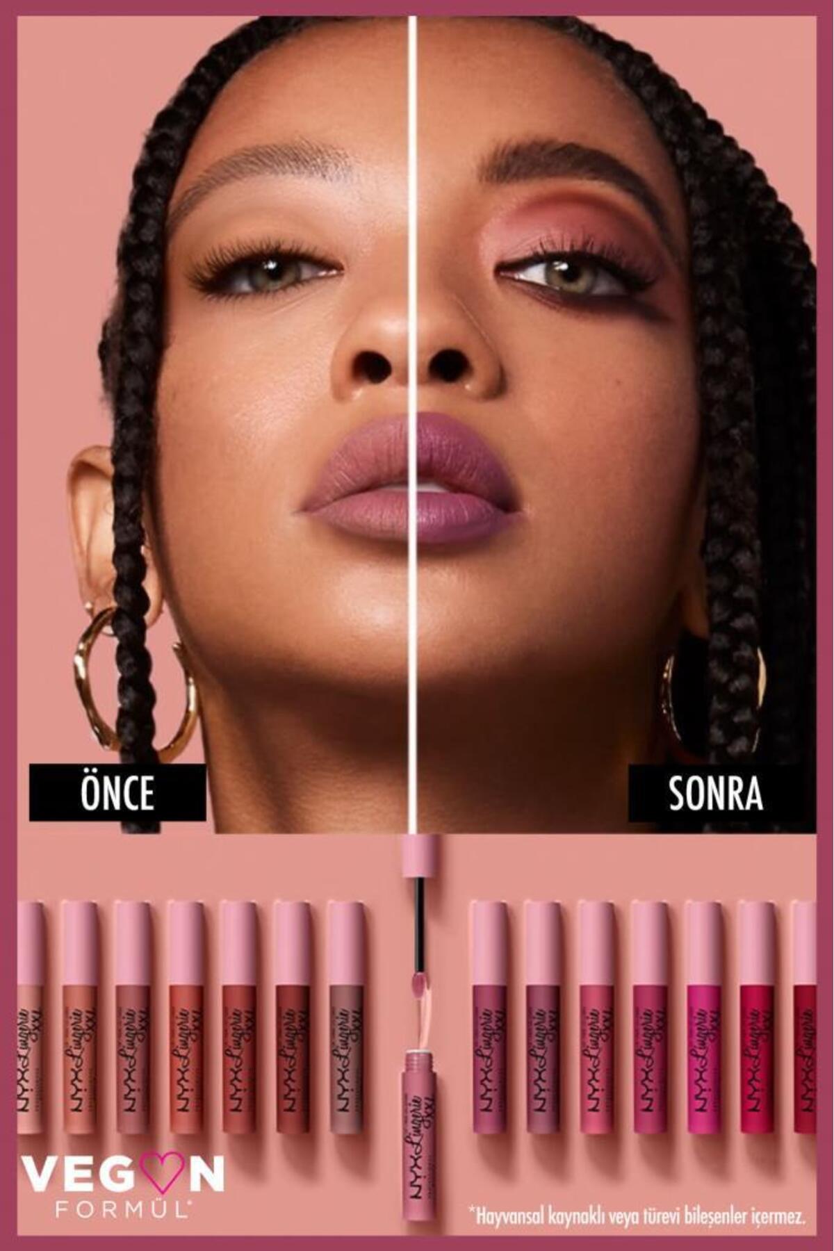 NYX Professional Makeup Lip Lingerie Xxl Likit Mat Ruj Flaunt It Fiyatı ...