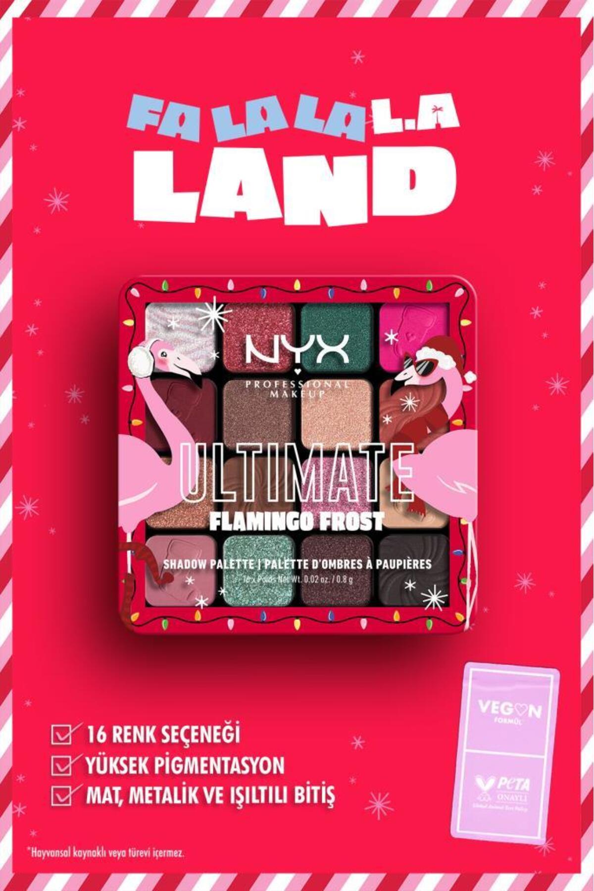 NYX Professional Makeup Ultimate Flamingo Frost Far Paleti Fiyatı ...