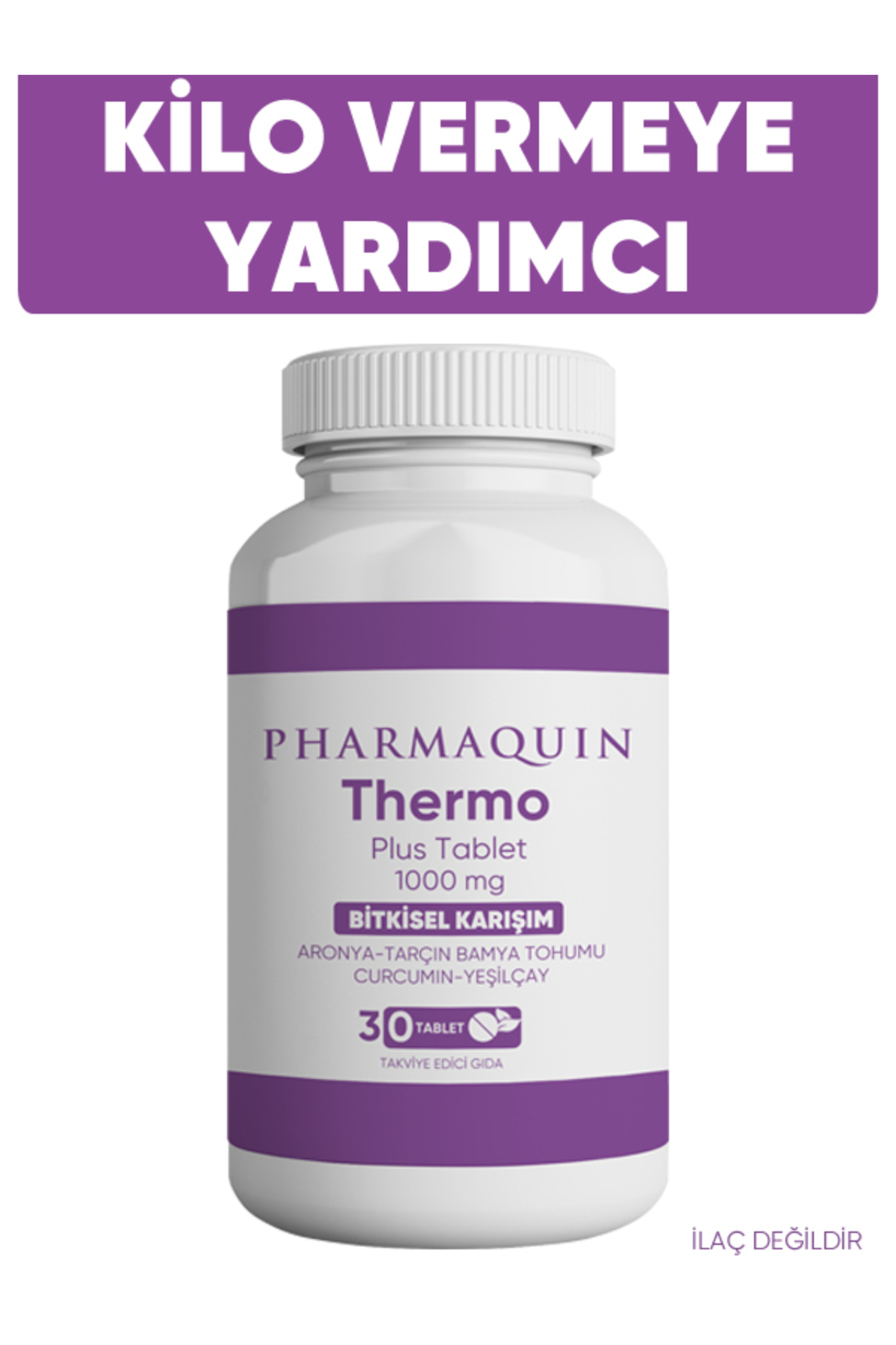 PHARMAQUIN Thermo Plus Tablet Kilo Vermeye Yardımcı - Fiyatı, Yorumları