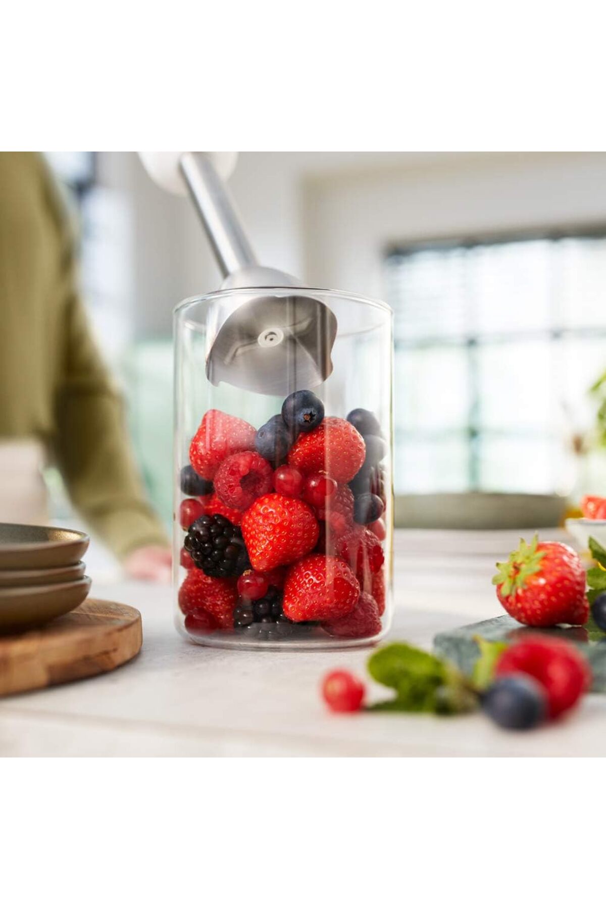 Philips Hr2534/00 Blender, 650w, Paslanmaz Çelik Karıştırma Çubuğu ...