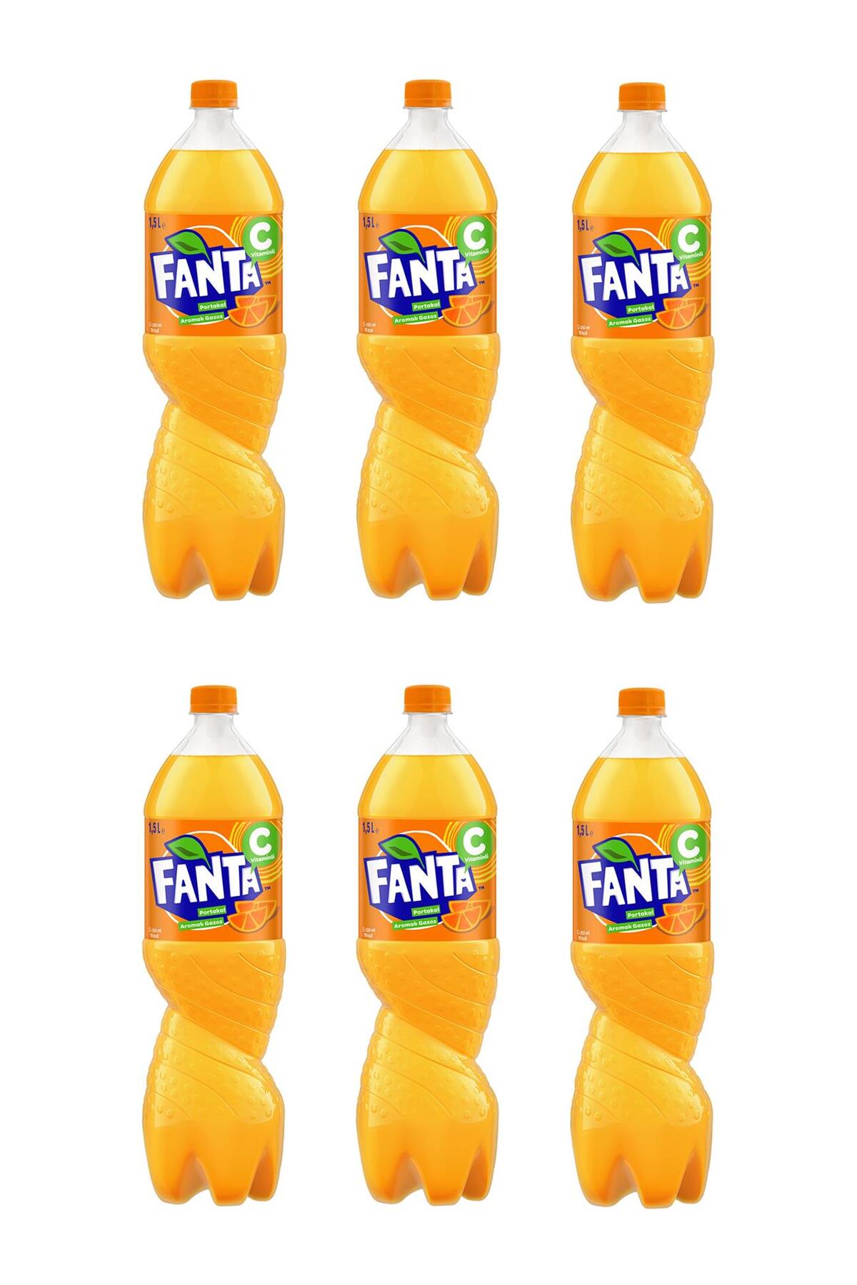 Fanta Portakal Aromalı Gazoz 1,5 Lt X 6 Adet - Fiyatı, Yorumları