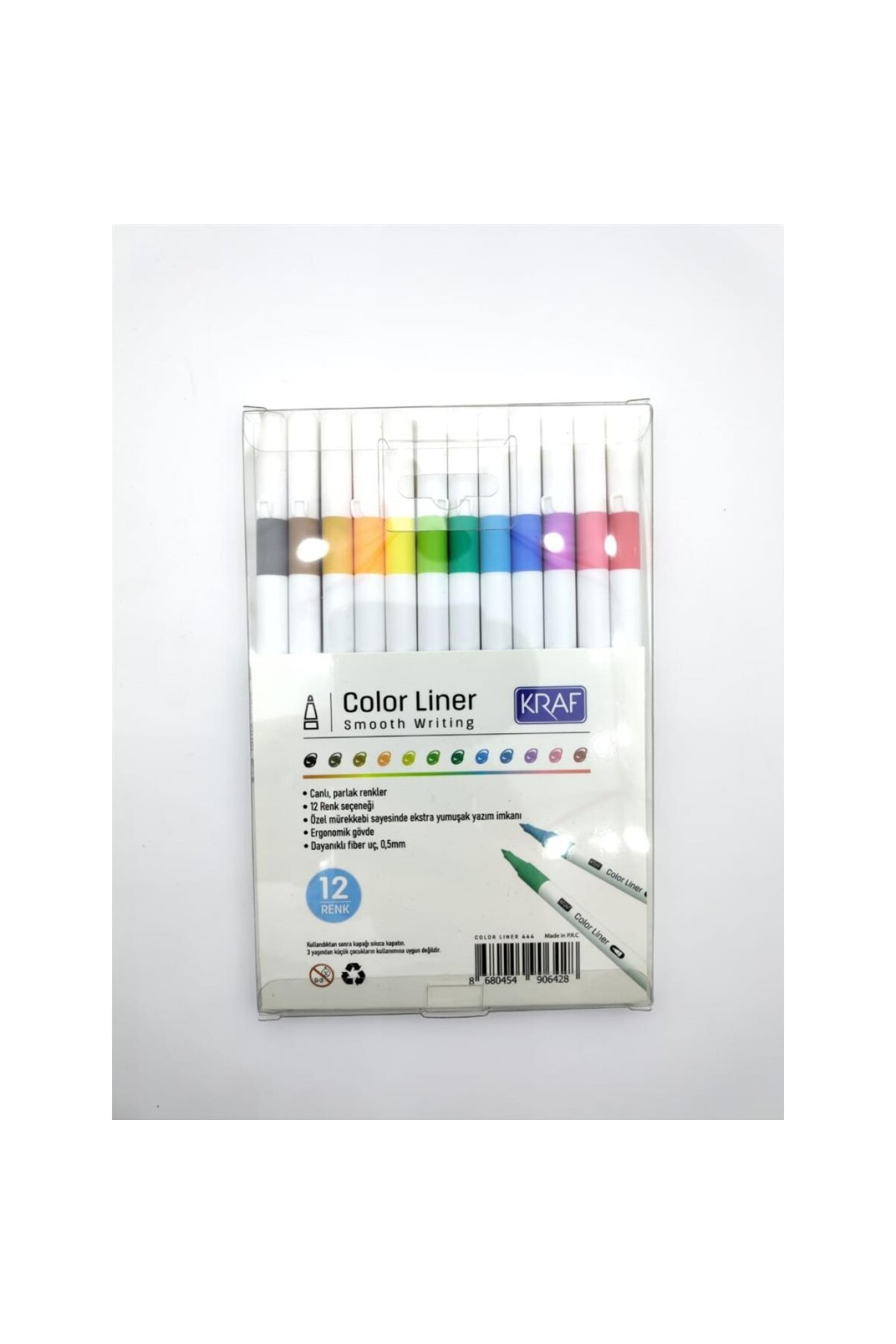 KRAF Color Lıner Kalem 0.5 Mm 12 Li Fiyatı, Yorumları - Trendyol