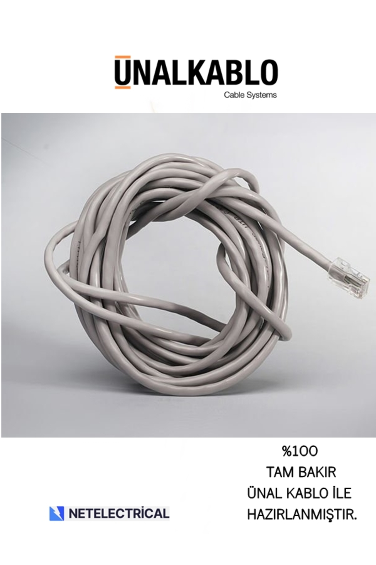 internethizmetleri Cat6 - 50 Metre Internet Kablosu Ethernet Cat6 ...