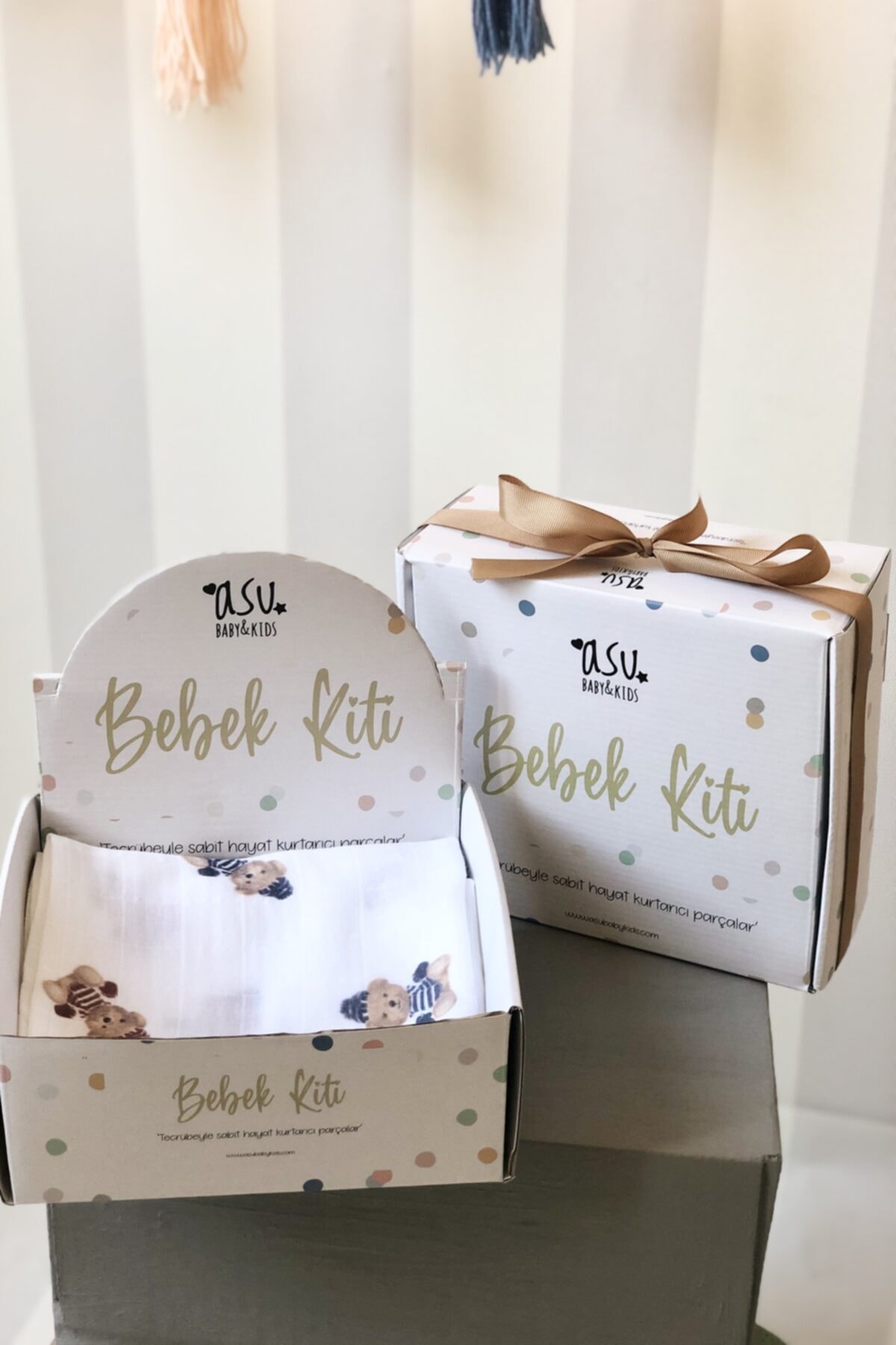 Asu Baby&Kids Vintage Ayı Organik Bambu Müslin Örtü - Fiyatı, Yorumları