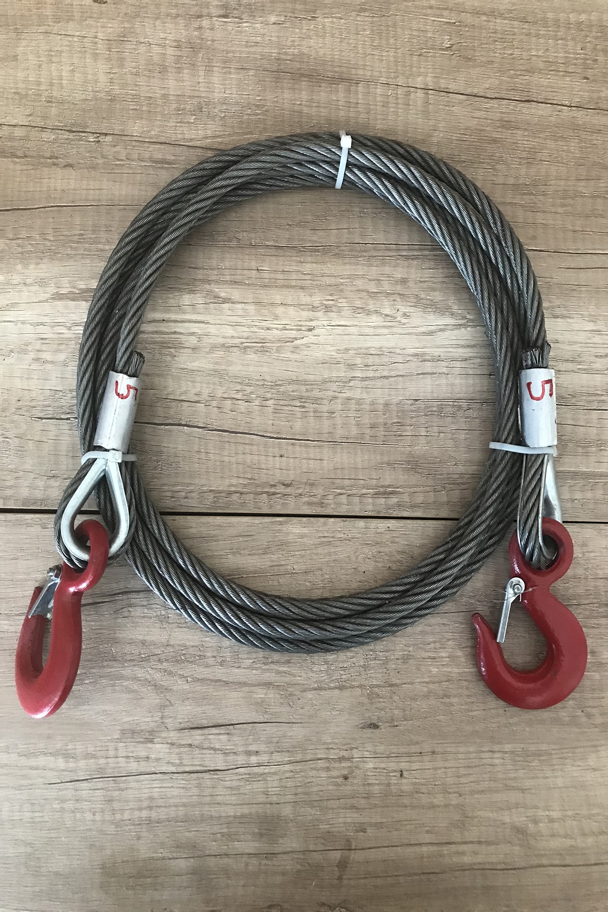 LİDERSAN ÇELİK 8 Mm Kalınlıkta 5 Metre 7 Tona Kadar Çekebilen Çelik ...