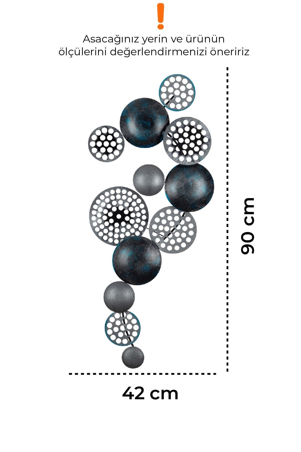 Doreline DoreArt Bronte Metal Duvar Tablosu, Ev Ofis Duvar Panosu (Gri) Fiyatı, Yorumları - Trendyol