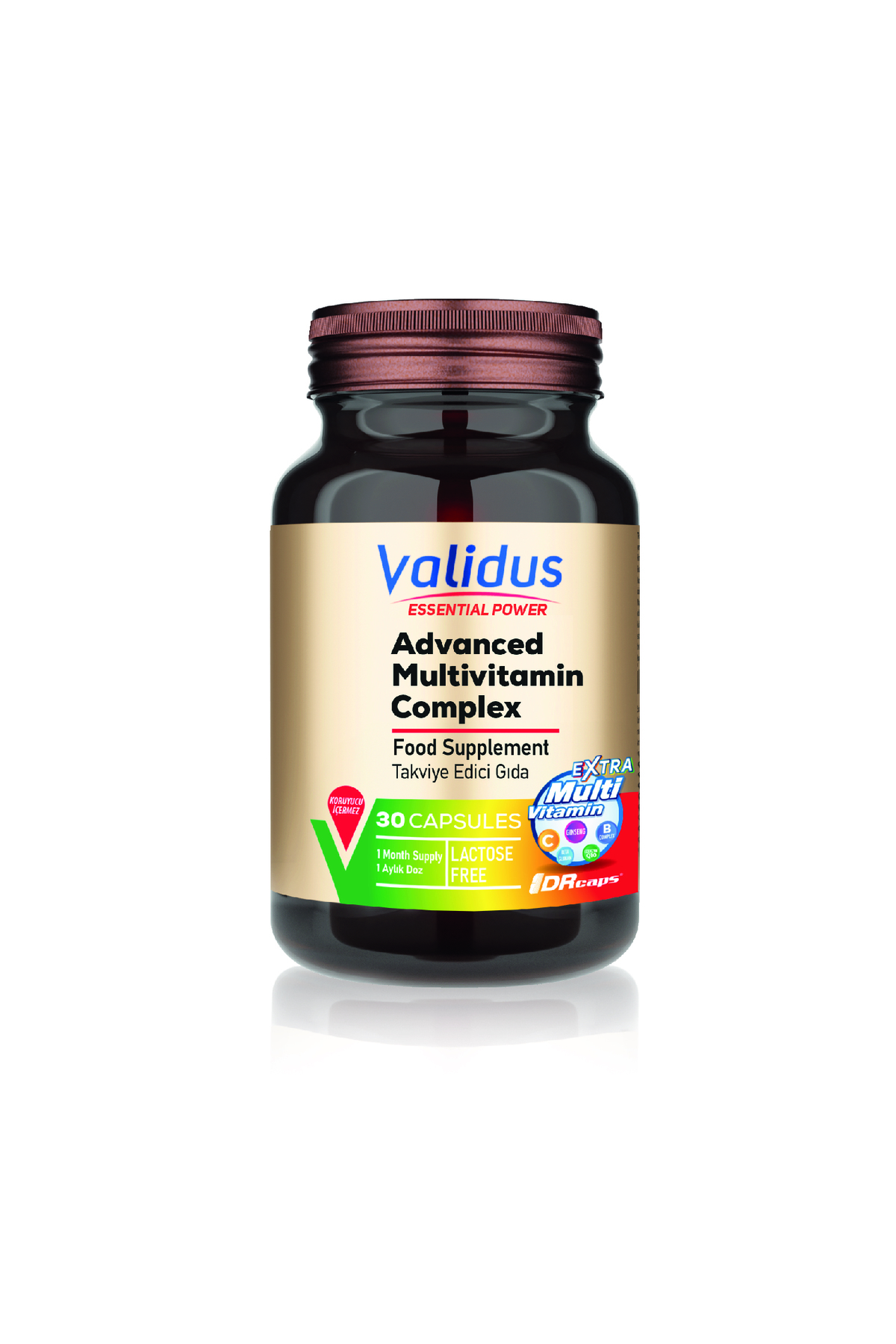 Validus Advanced Multivitamin Complex 30 Capsules Fiyatı, Yorumları ...