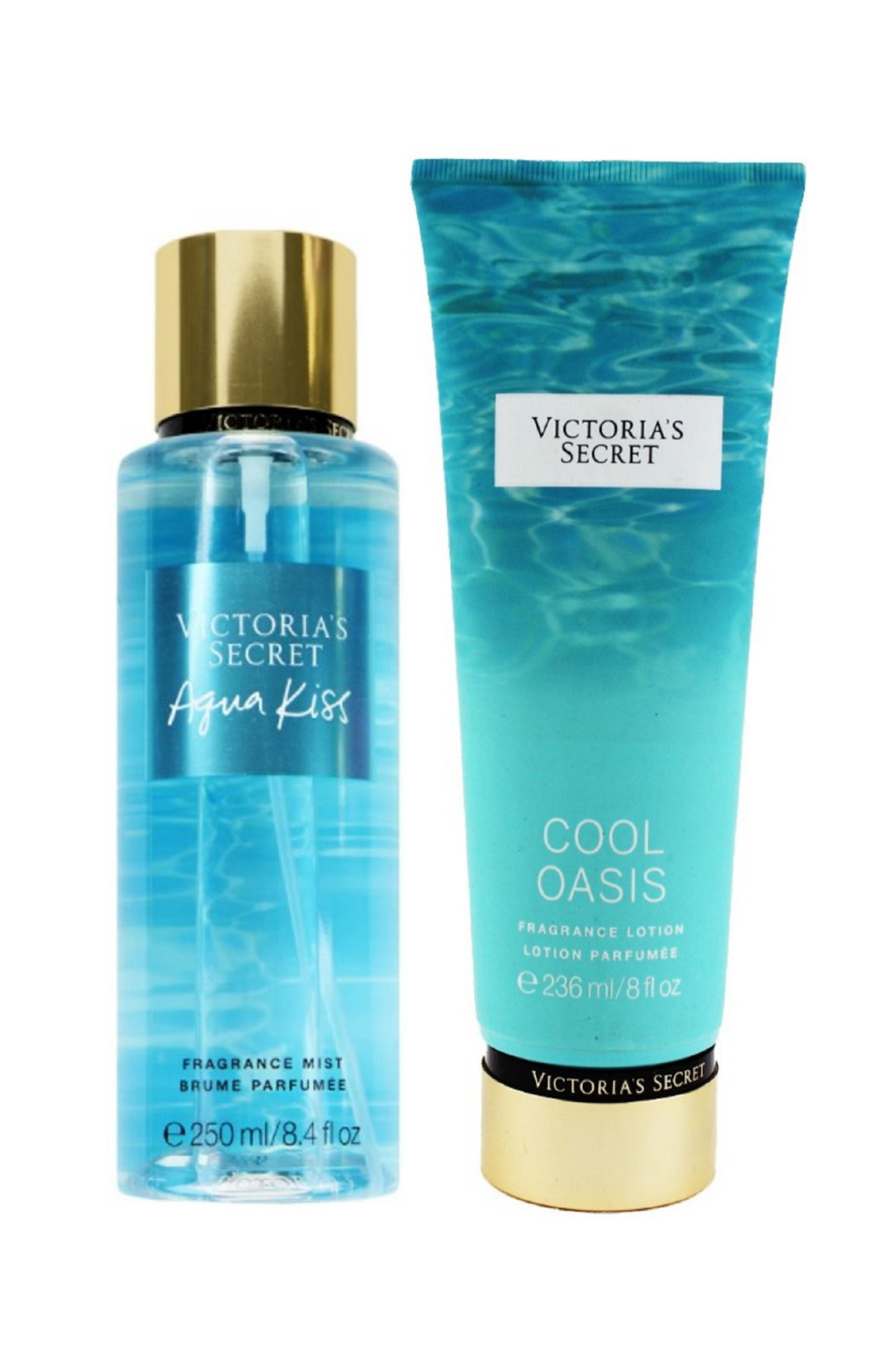 Victoria's Secret Aqua Kiss & Cool Oasis Vücut Losyonu Ve Spreyi 2'li Set Fiyatı, Yorumları ...