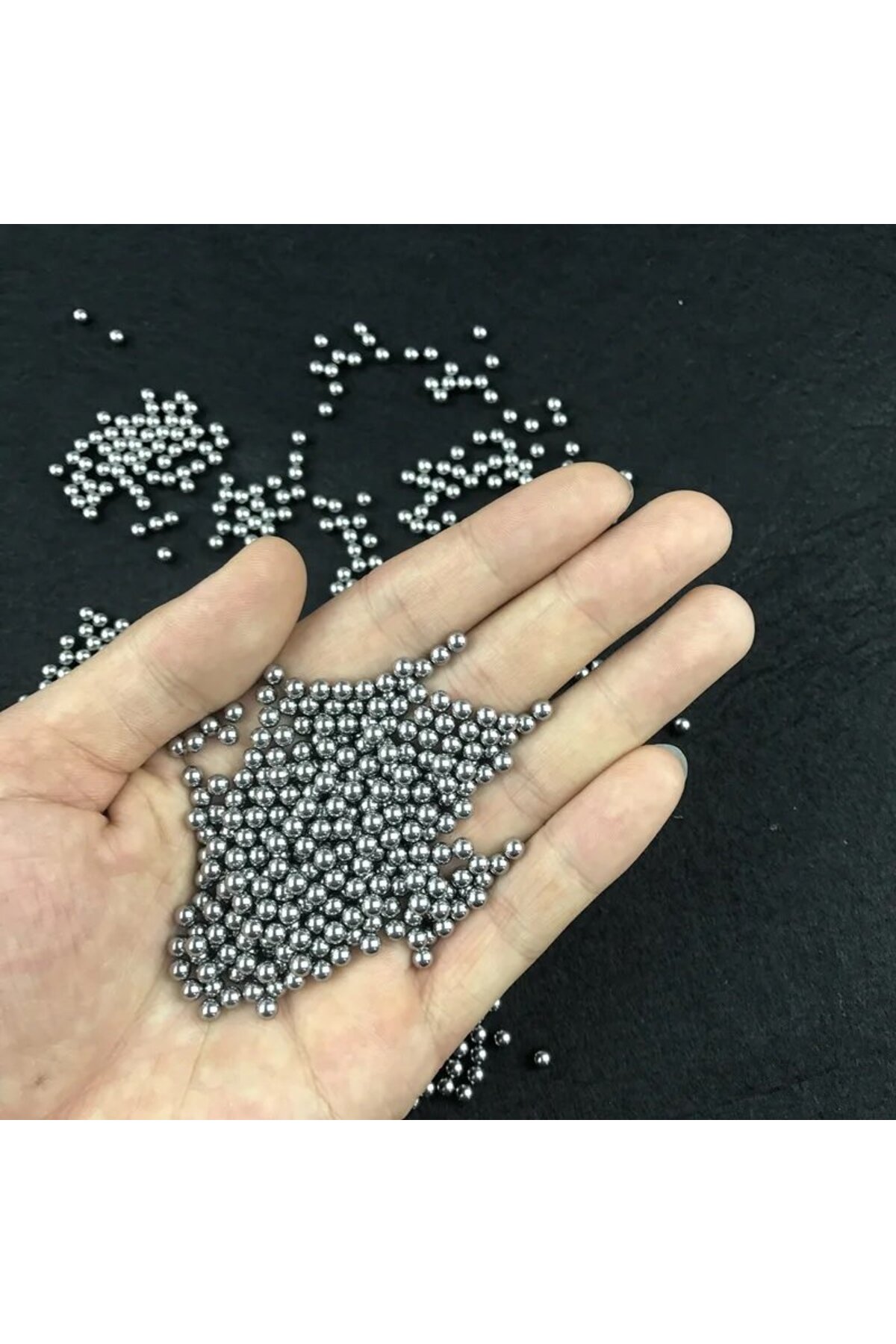 Dünya Magnet 100 Adet 4mm Çelik Bilya, Çok Amaçlı Bilye, Tane Demir ...