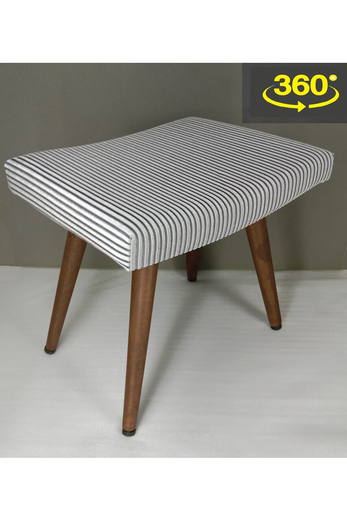 BARERMO 360 Derece Döner puf / döner sandalye / döner bench / makyaj ...