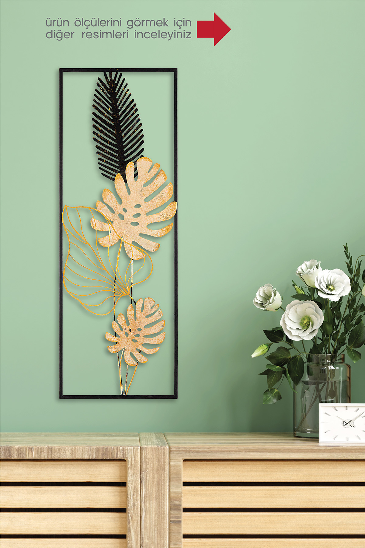 Doreline Doreart Nazo Metal Duvar Tablosu, Ev Ofis Duvar Panosu Fiyatı, Yorumları - Trendyol