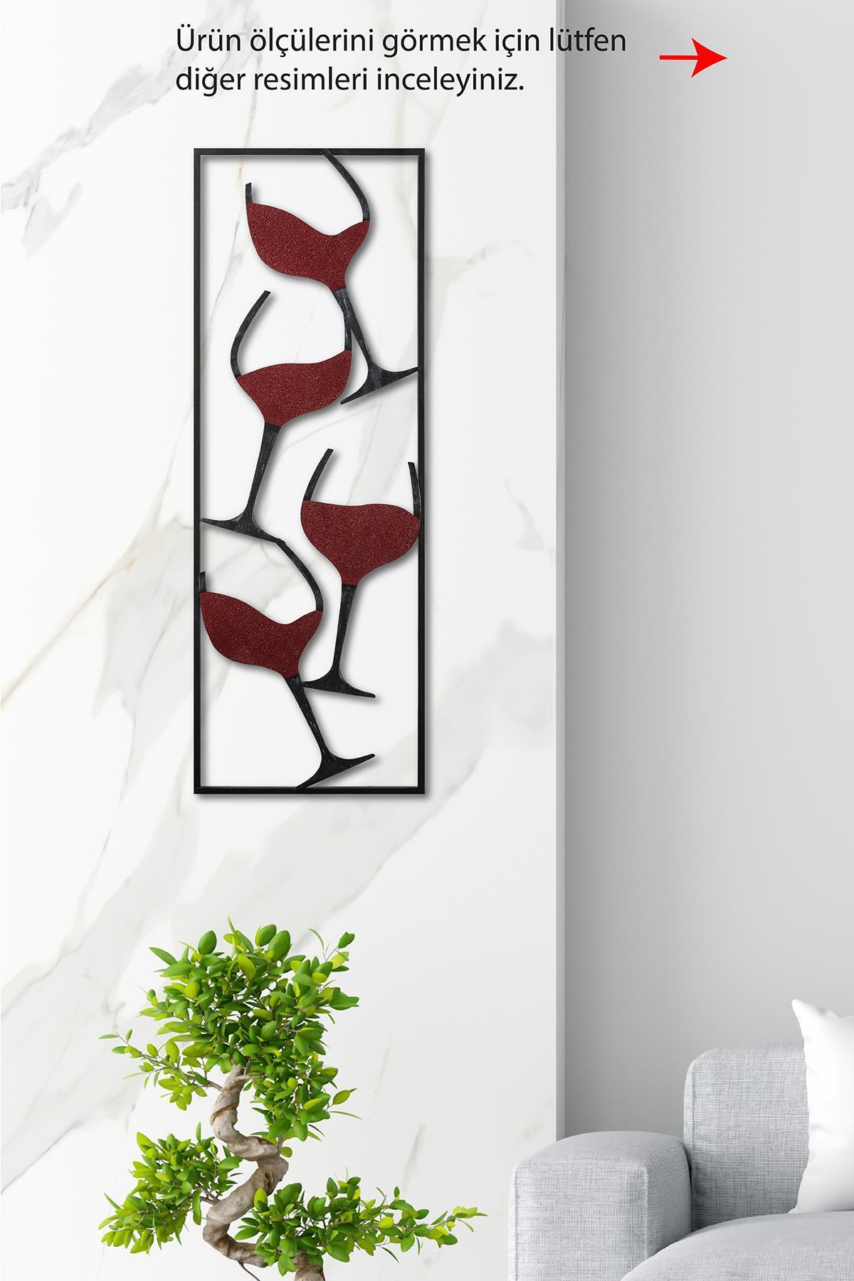 Doreline Doreart Wine Metal Duvar Tablosu, Ev Ofis Duvar Panosu Fiyatı, Yorumları - Trendyol