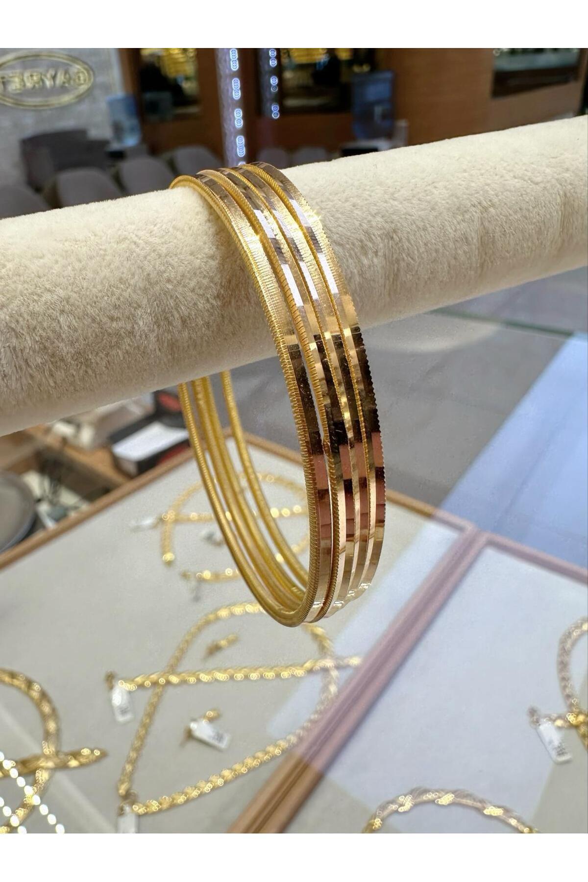 Altınkesesi 10 gr 22 Ayar Ajda Altın Bilezik | Yatırımlık Mücevher ...