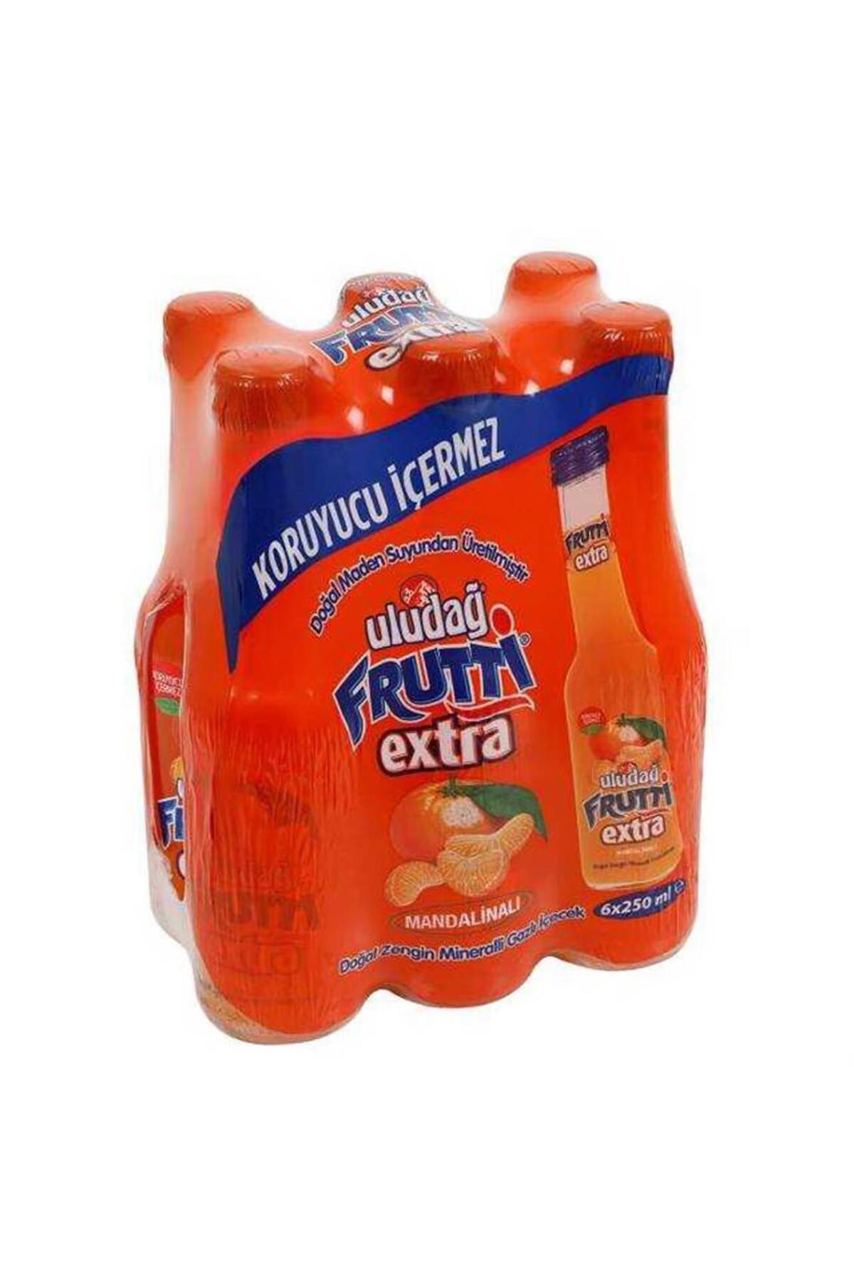 Uludağ Frutti Extra Mandalinalı 250 Ml X 6 Adet - Fiyatı, Yorumları