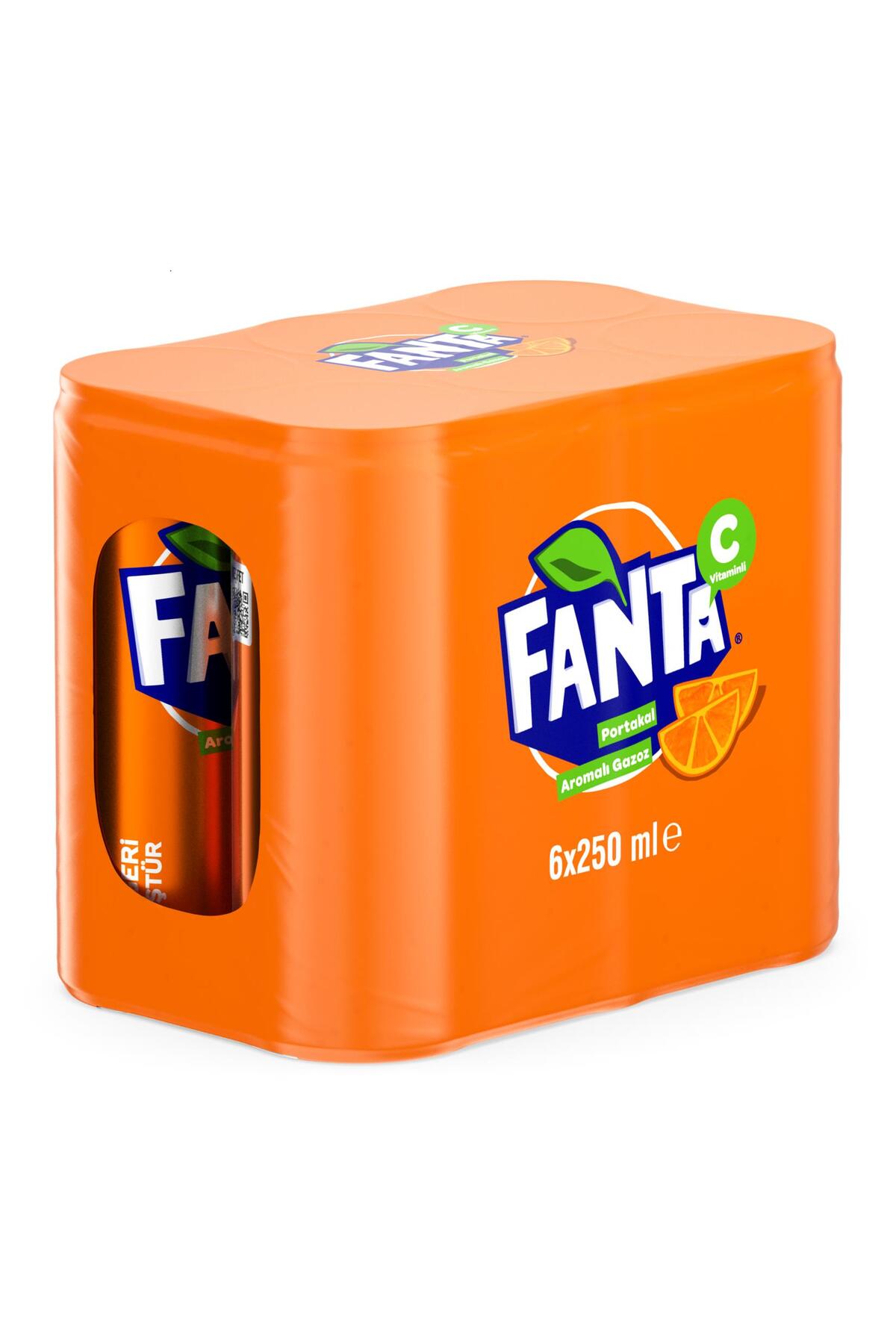 Fanta Portakal Aromalı Gazoz 250 Ml X 6 Adet - Fiyatı, Yorumları
