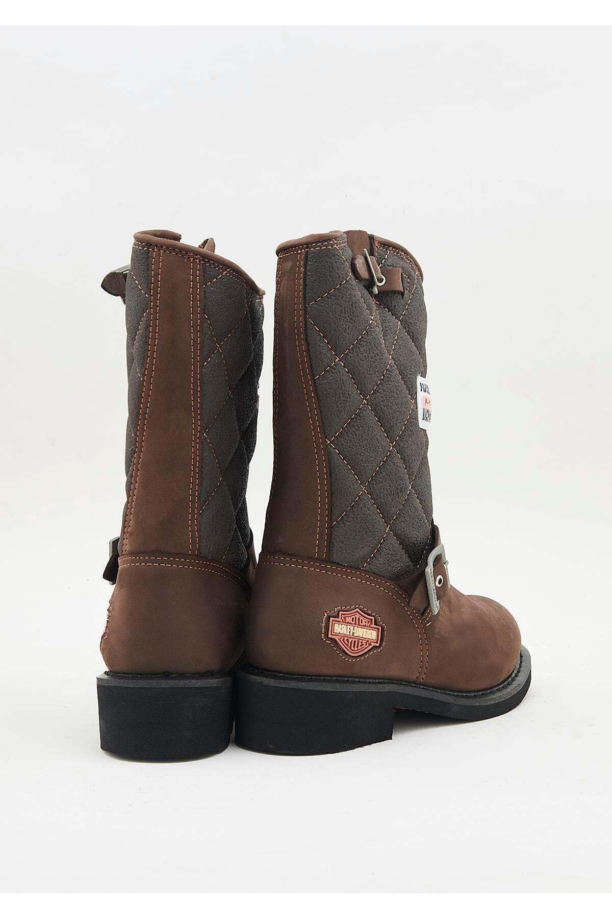 Harley Davidson Laconia 644 Kadın Kahverengi Süet Çizme Fiyatı ...