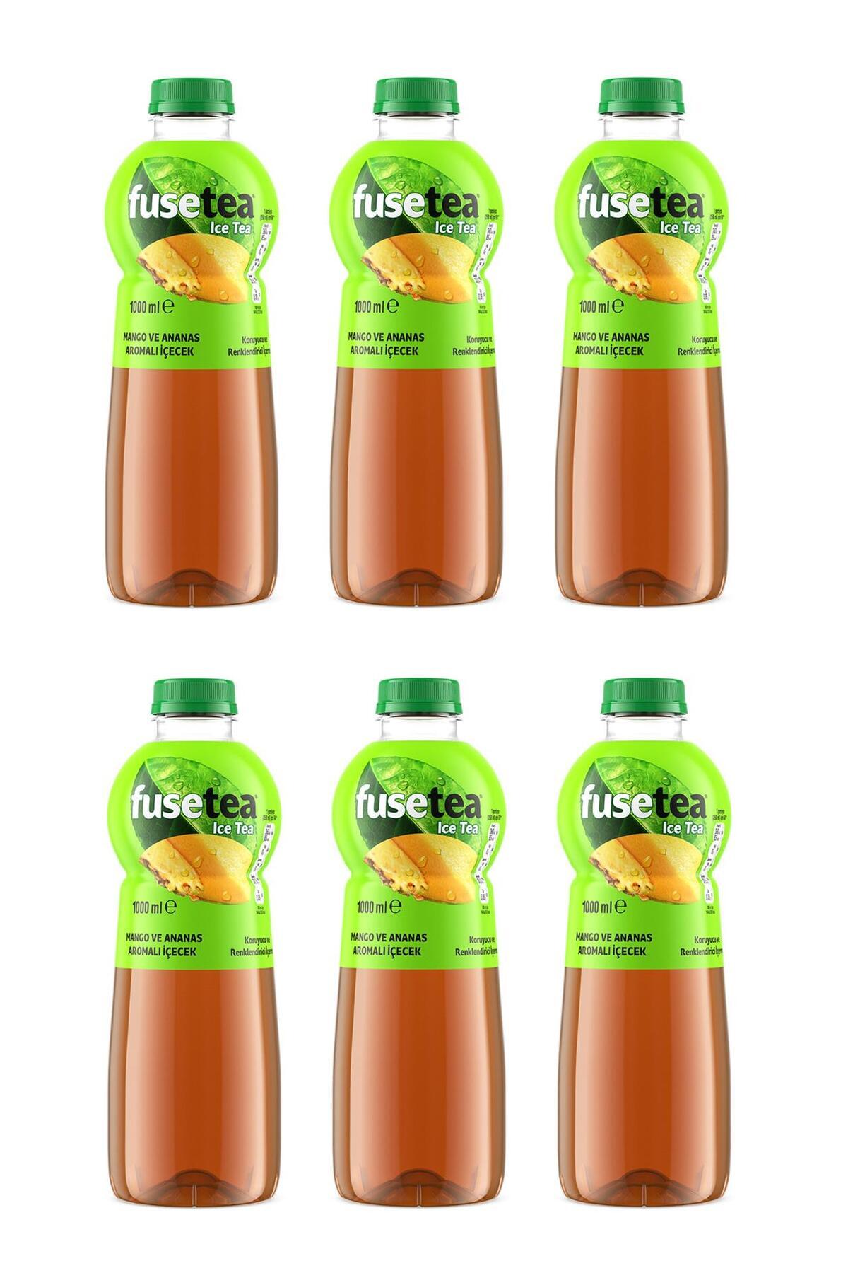 Fuse Tea Mango Ve Ananas Aromalı Soğuk Çay 1 Lt X 6 Adet Fiyatı ...