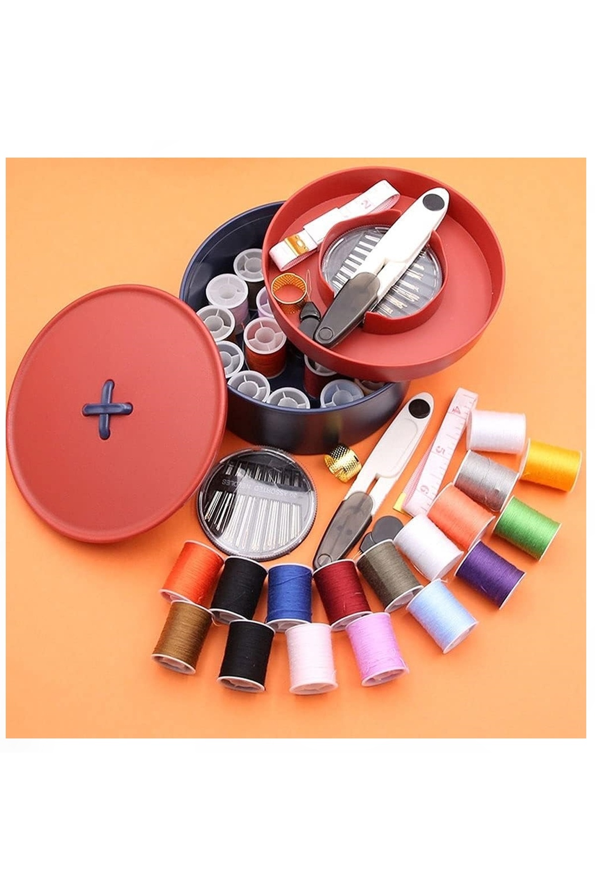 Kezban Tekstil Özel Kutulu Dikiş Iplik Seti 24 Parça Fiyatı, Yorumları ...