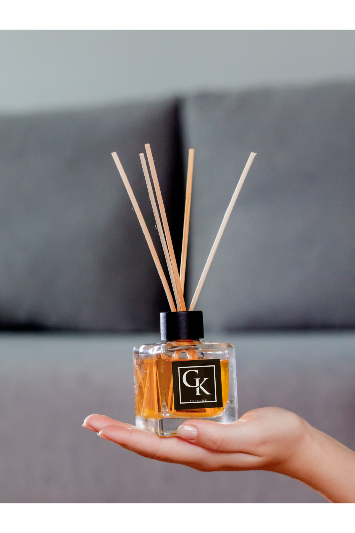 Gk Perfume Kırmızı Egzotik Meyve Aromalı Kare Bambu Çubuklu Oda Kokusu ...