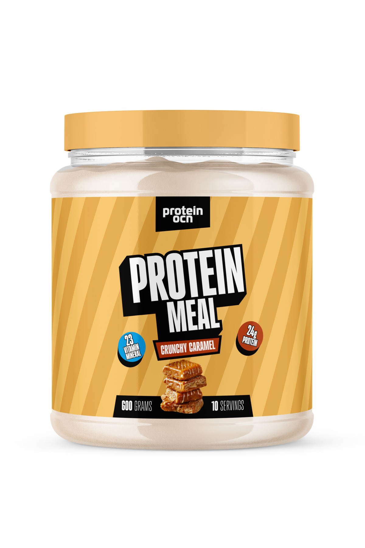Proteinocean Protein Meal | Proteinli Öğün Tozu - Crunchy Caramel - 600g - 10 Servis Fiyatı ...