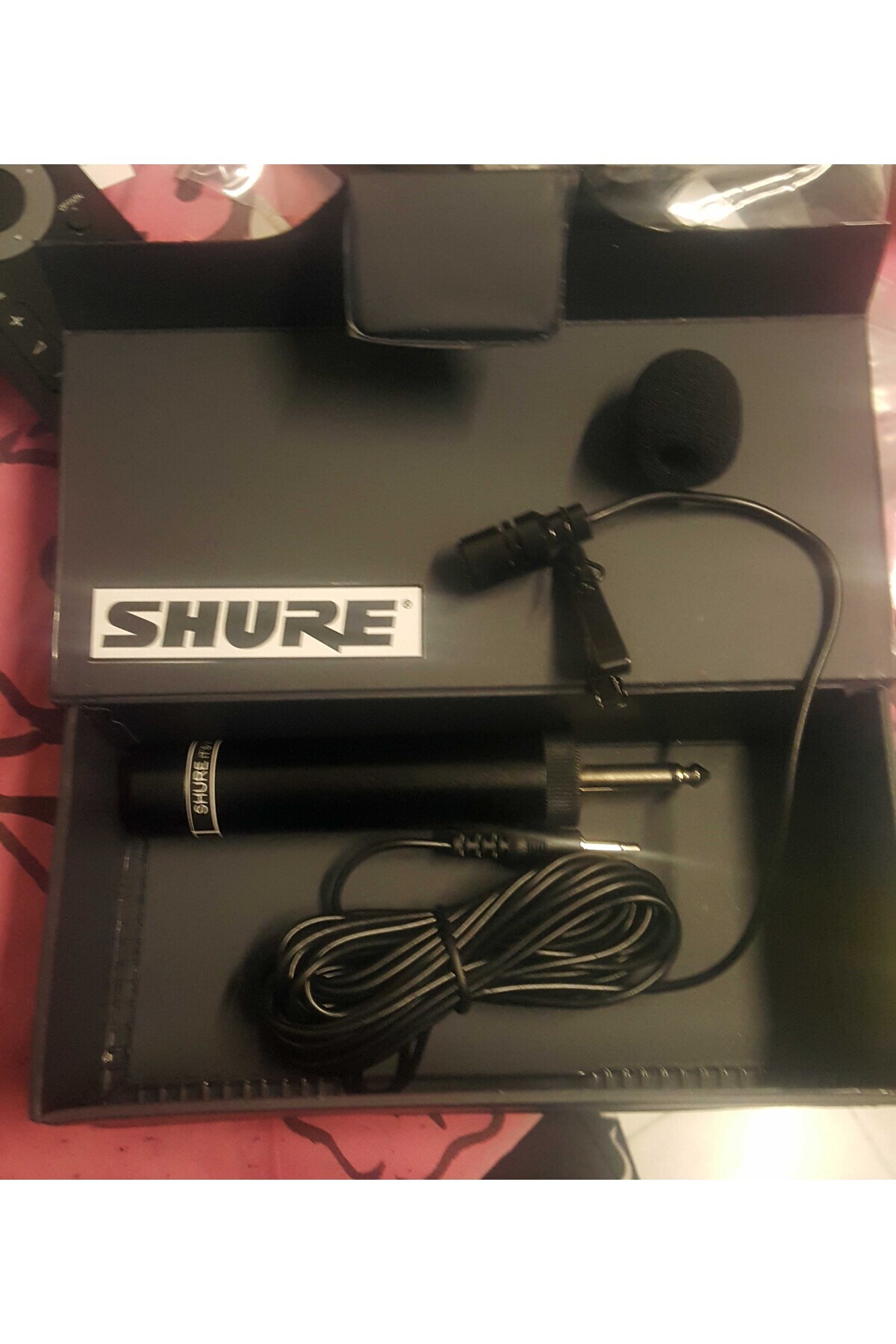 Shure Super Bass Uzun Mesafe Hassas Yaka Mikrofonu Yaka Mikrofonu Bensu ...