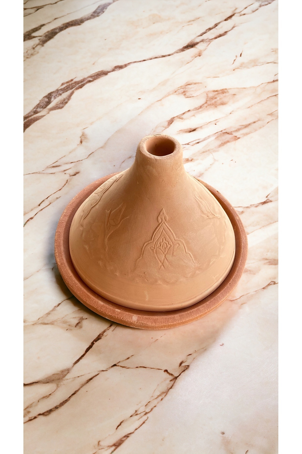 AdenArt Küçük Boy Geleneksel Fas Tajin Güveç Tenceresi 1-2 Kişilik ...