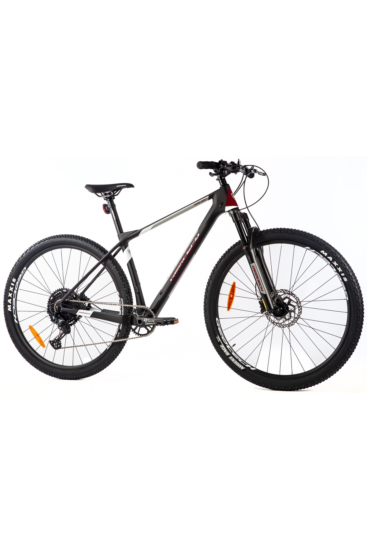 Geotech Super Mode 2 29 Jant Karbon Dağ Bisikleti - Mat Siyah Kırmızı ...