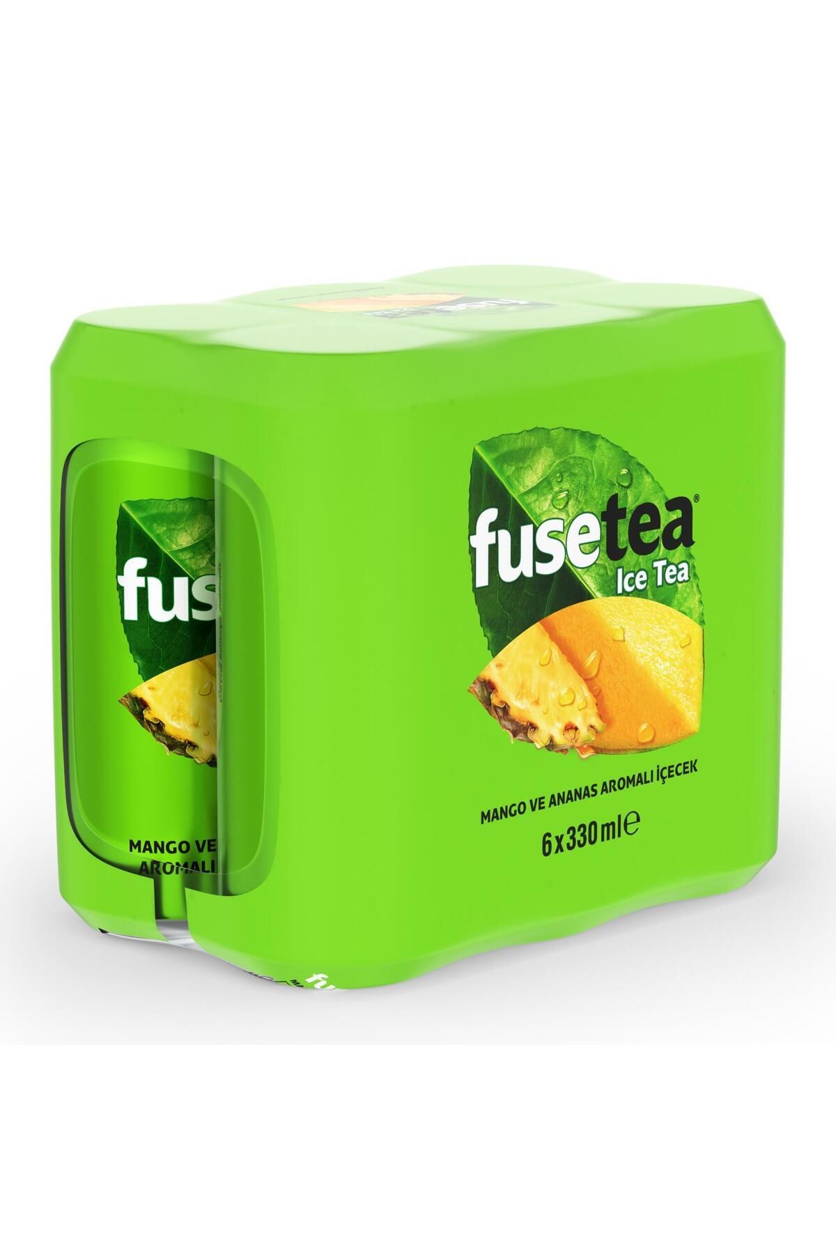 Fuse Tea Mango Ve Ananas Aromalı Soğuk Çay 330 ml X 6 Adet - Fiyatı ...
