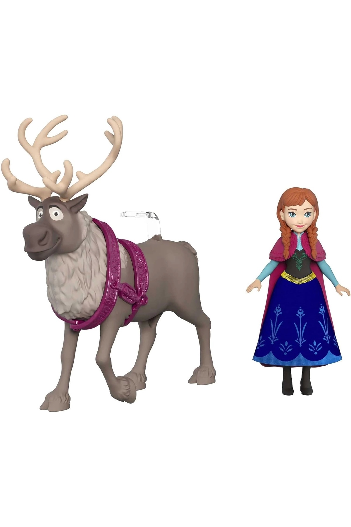 Mattel Disney Frozen Anna Küçük Bebek ve Sven Ren Geyiği Figürü - HLX03 ...