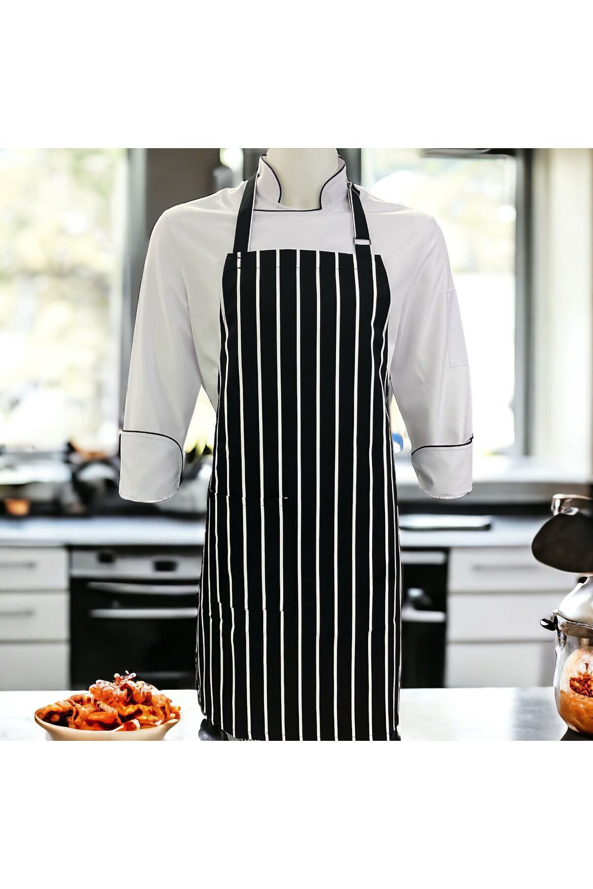 Dinçer Atakan İş Elbiseleri ASKILI ÖNLÜK Aşçı Şef Barista Garson Ressam ...
