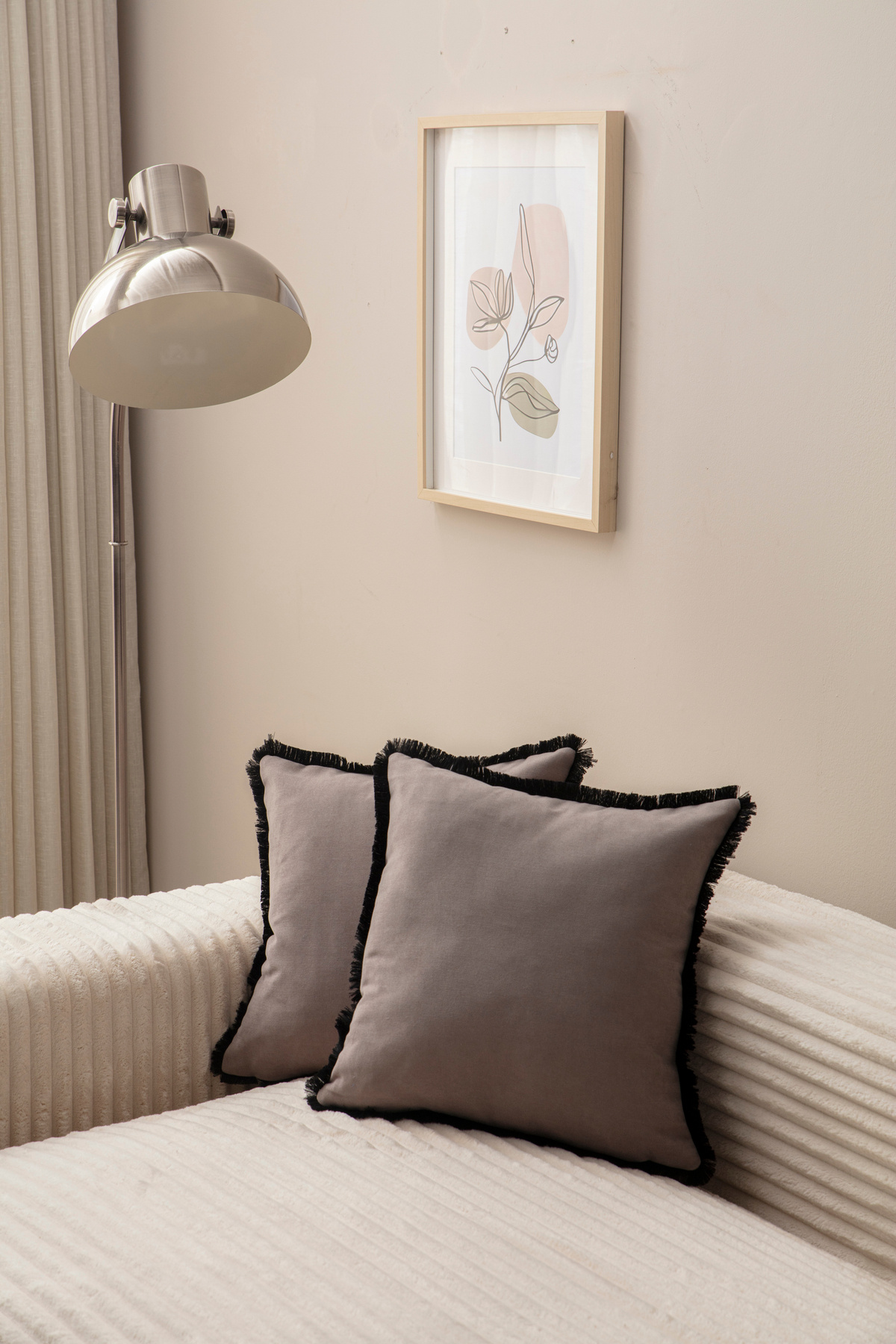 SWITA GRİ RENGİ SAÇAKLI TEK RENK 43X43 KIRLENT KILIFI Fiyatı, Yorumları ...