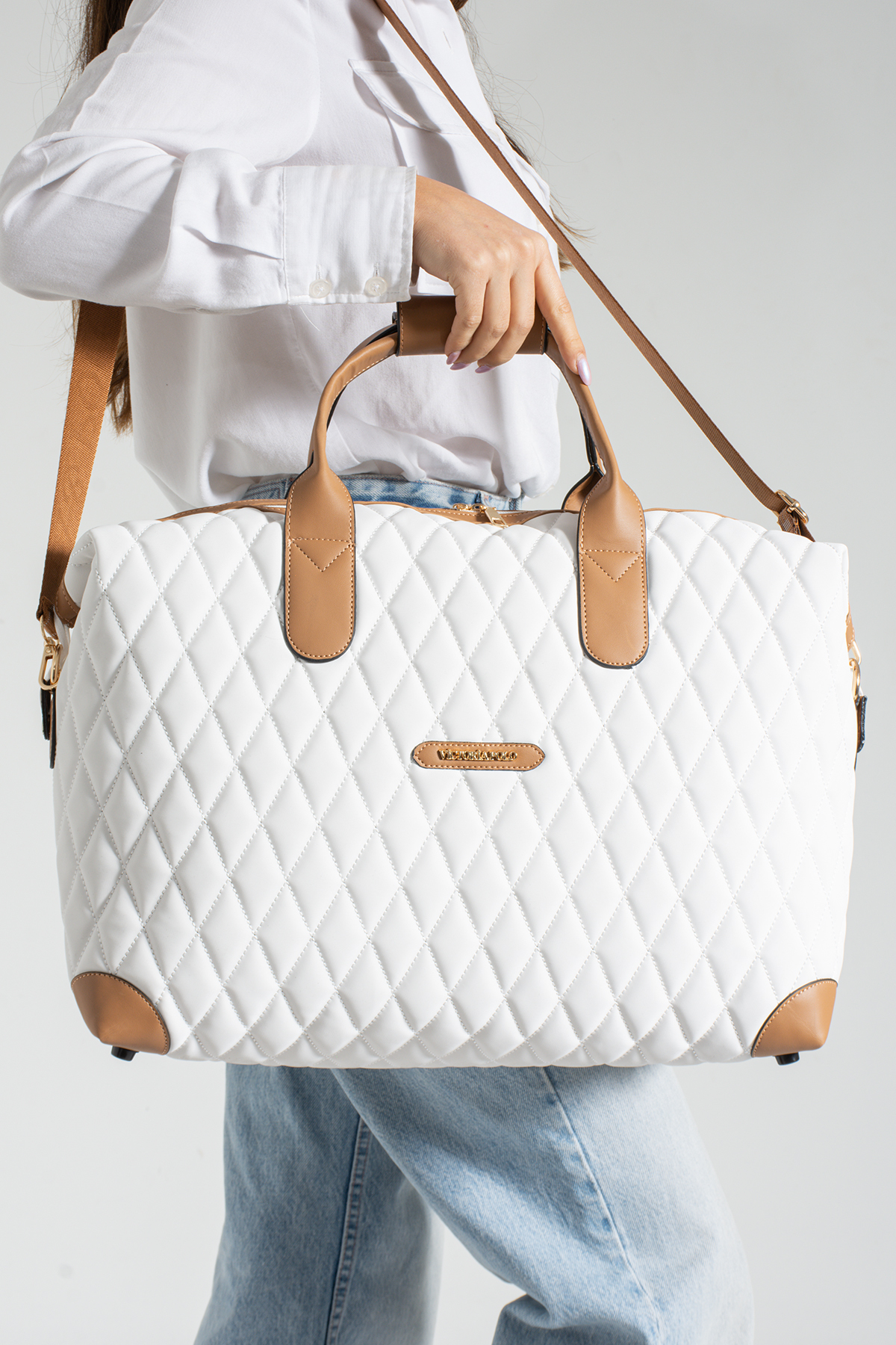 VİCTORİA POLO orijinal Büyük Boy Valiz Tarzı El Ve Omuz Çantası ...