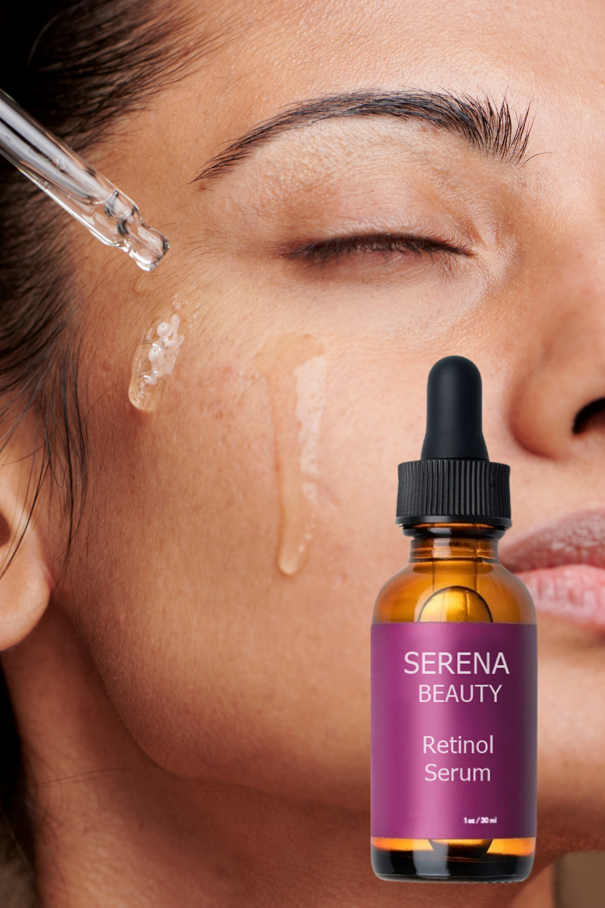 serena beauty Retinol Yüz Serumu & Gözenek & Kolejen Dolgu & Sivilce ...