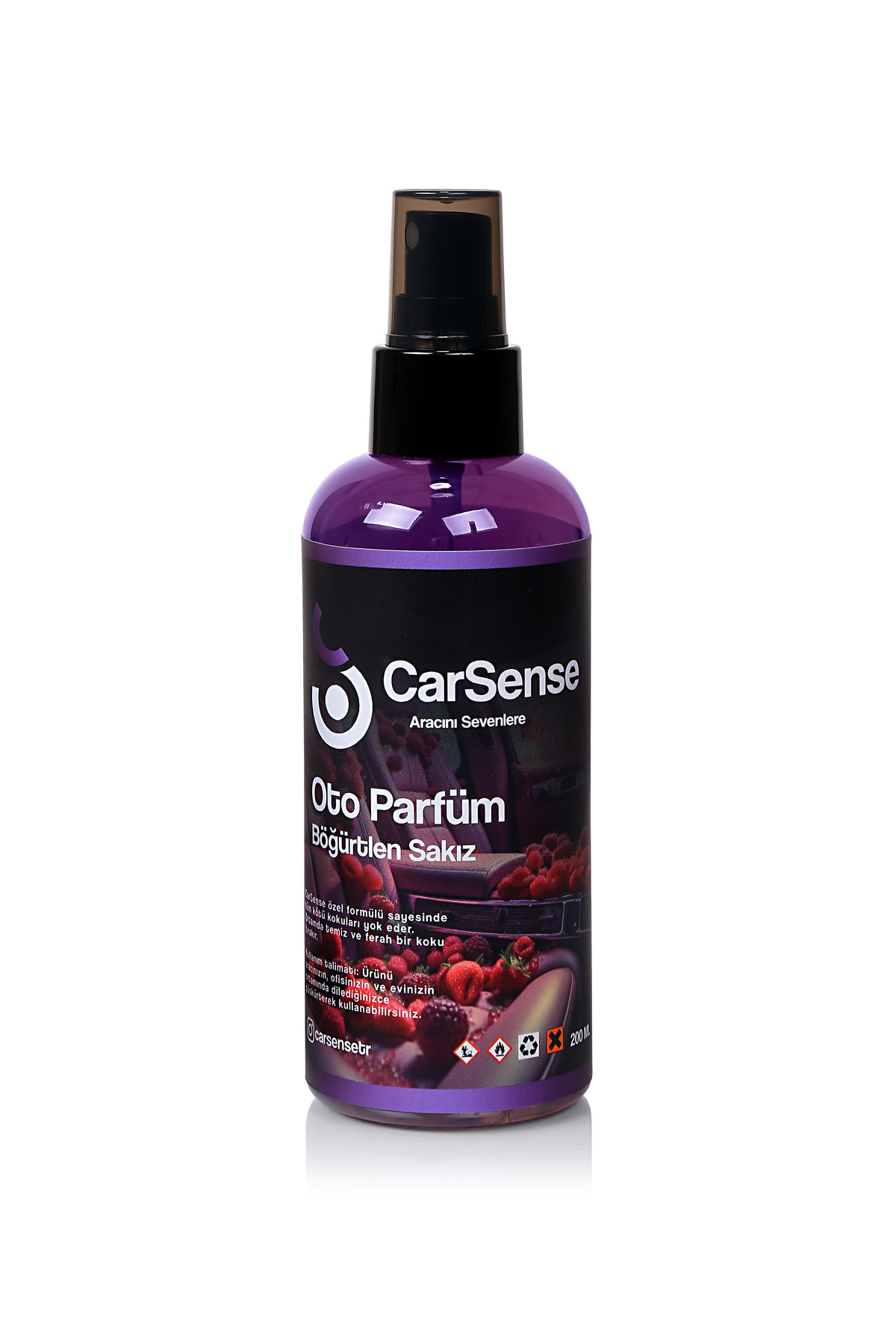 CarSense Oto Parfüm Böğürtlen Sakız - Sprey Araç Kokusu 200 ml Fiyatı ...