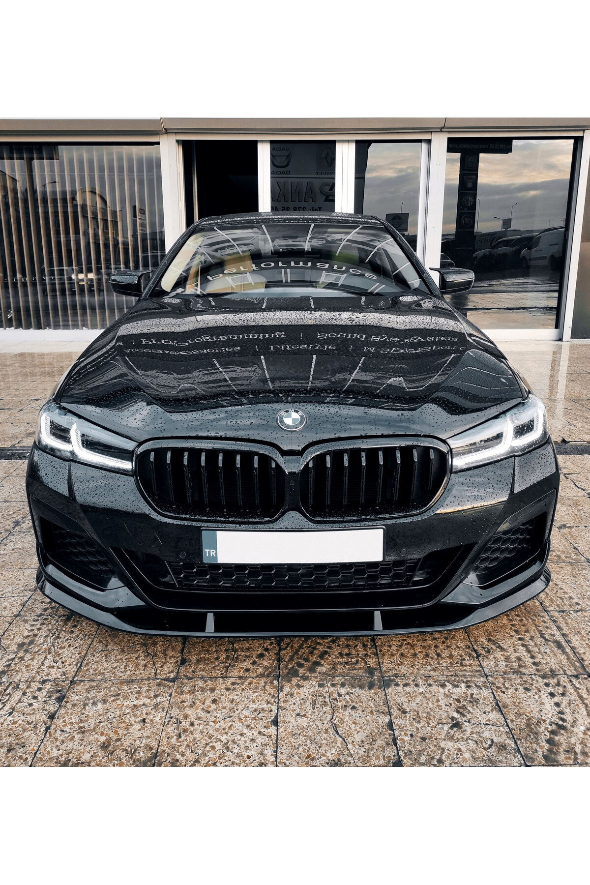 3M Bmw G30 LCI M Competition Ön Lip - Flap - Splitter Mat Siyah Renk Lip G30 Lip Fiyatı ...