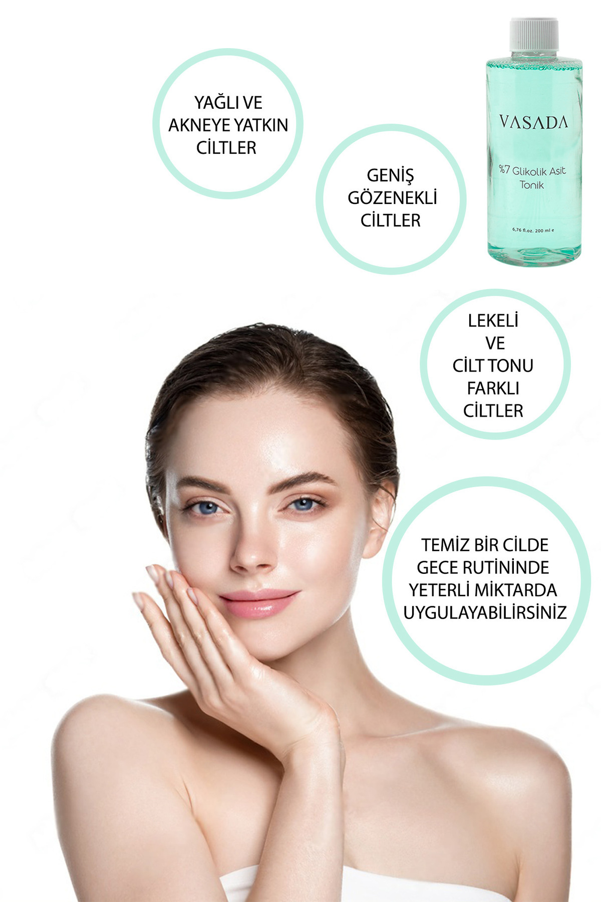 Vasada Gözenek Sıkılaştırıcı Ve Aydınlatıcı Glikolik Asit Aha & Bha ...